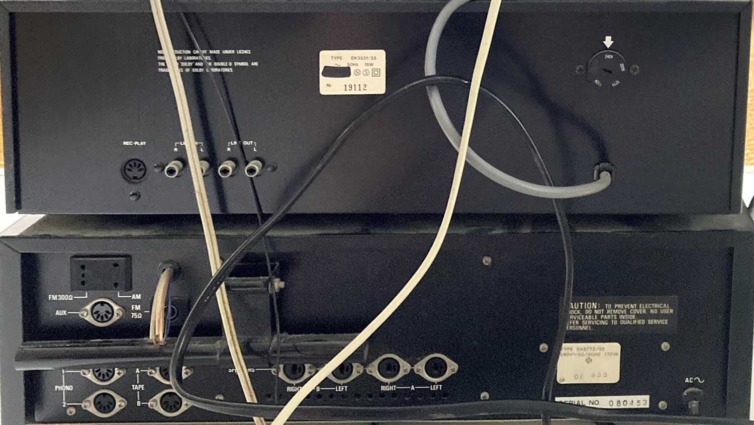 Lot 21 - PYE HI-FI AND TURNTABLE.