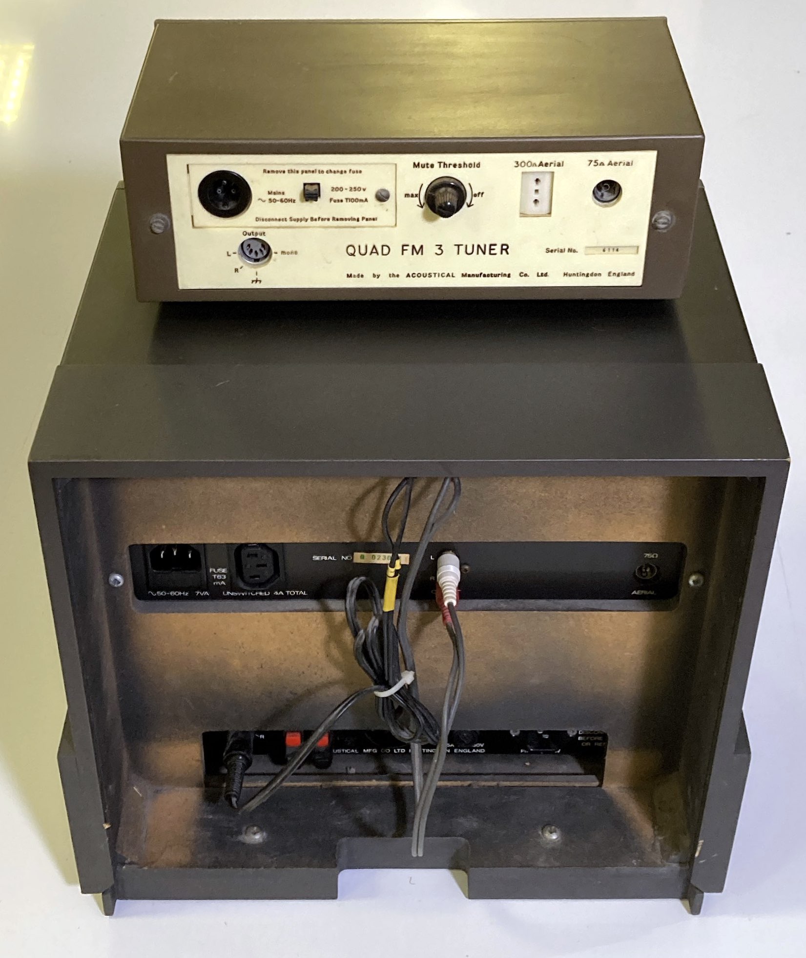 Lot 21 - PYE HI-FI AND TURNTABLE.