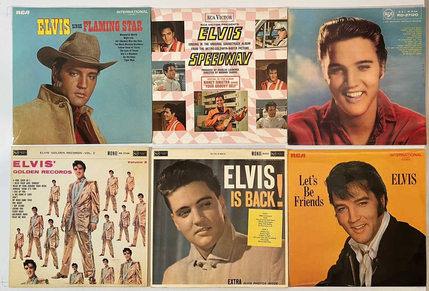 Lot 994 - ELVIS/R&R/60s - LPs