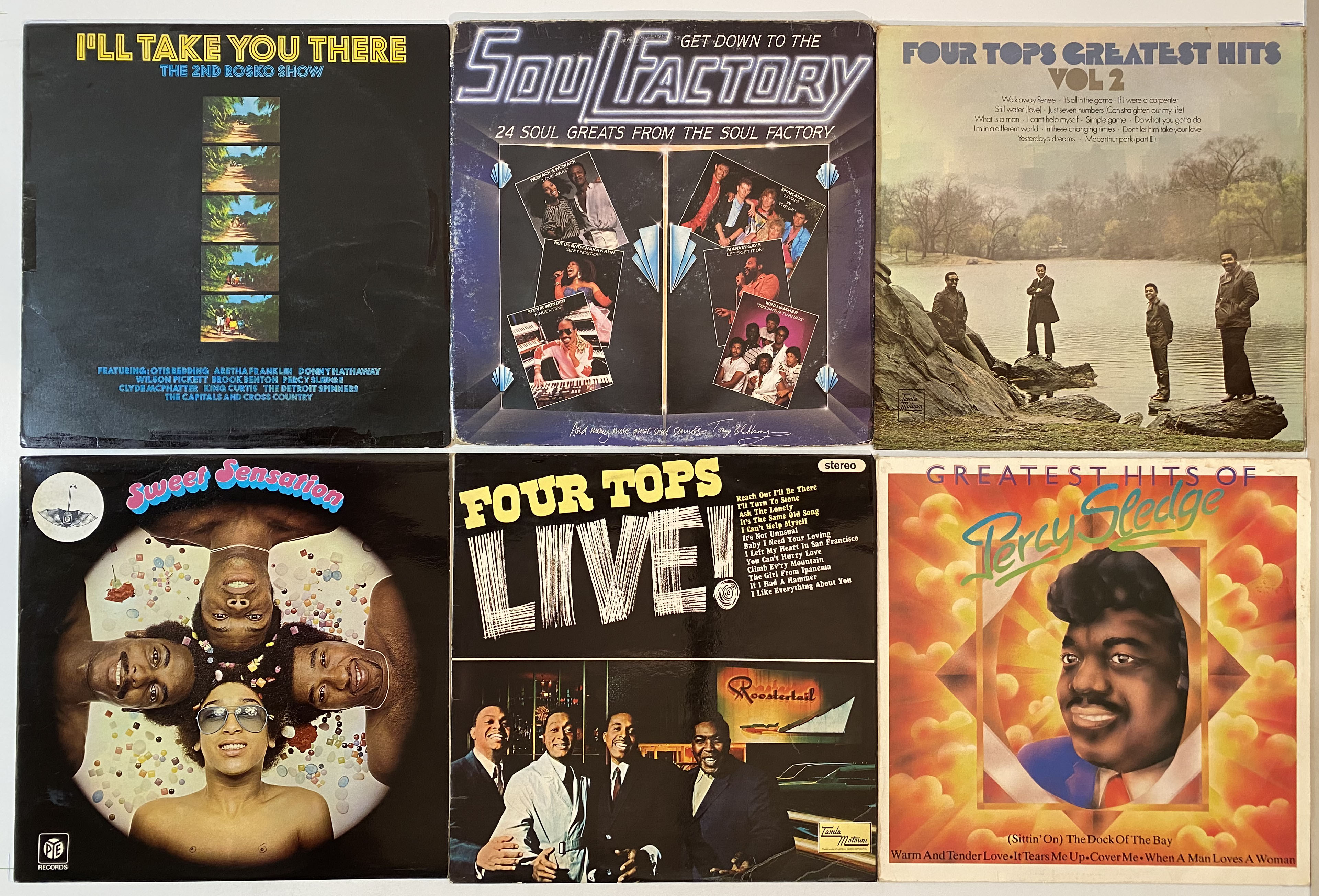 Lot 995 - SOUL PLUS TOTP LPs