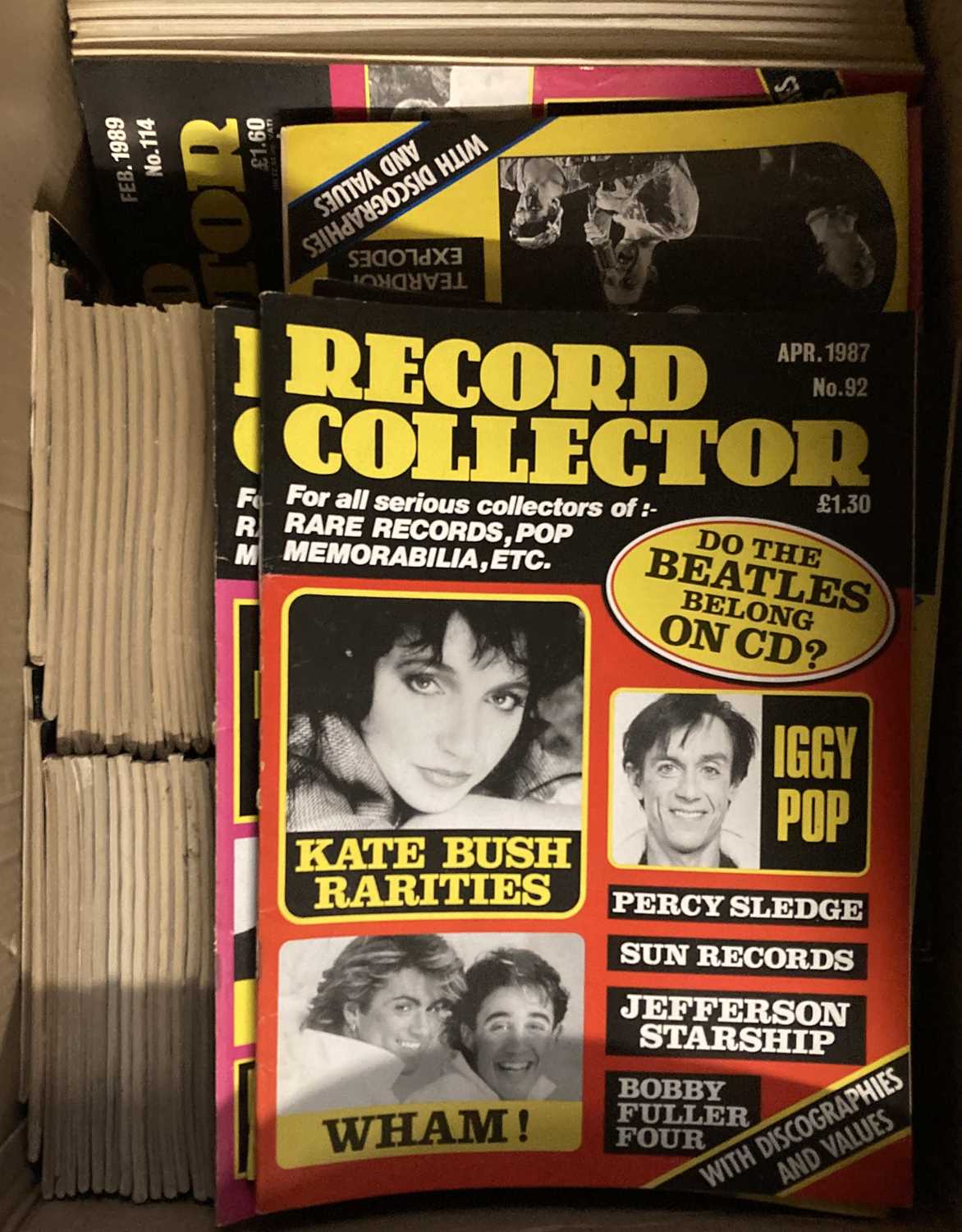 Lot 128 - RECORD COLLECTOR ARCHIVE.