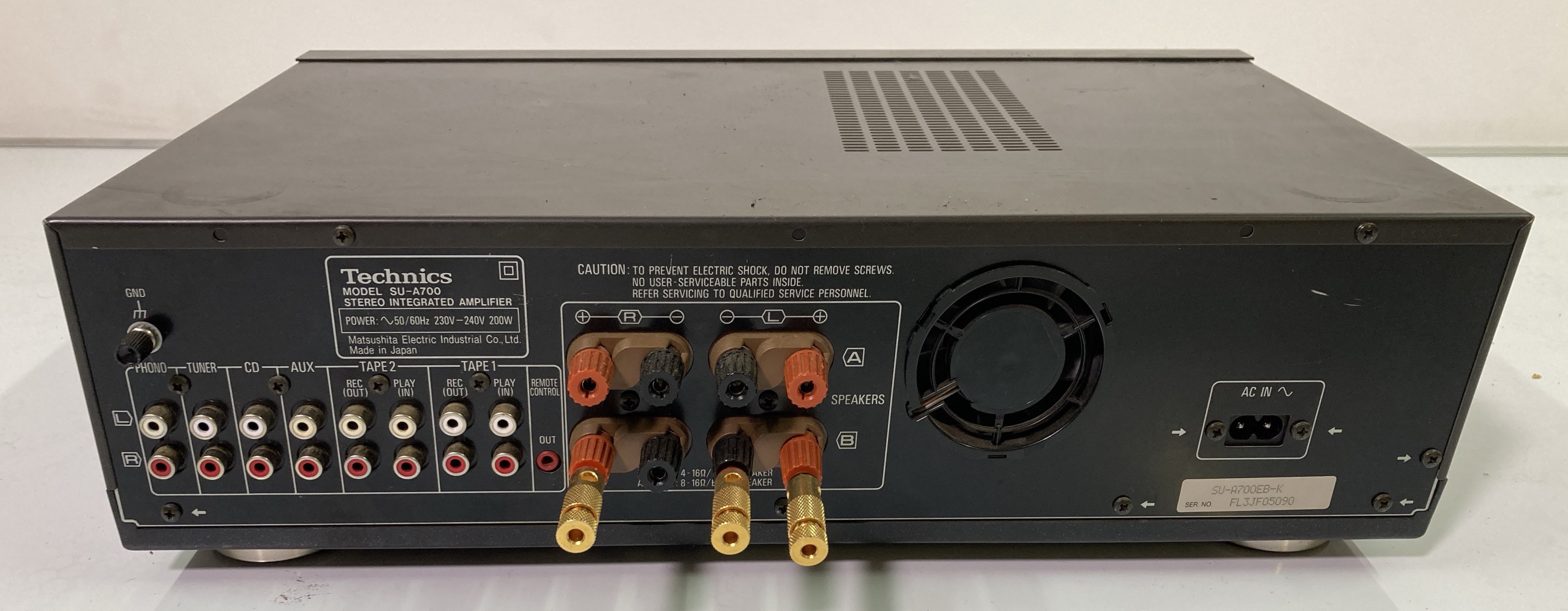 Lot 36 - TECHNICS HI-FI.