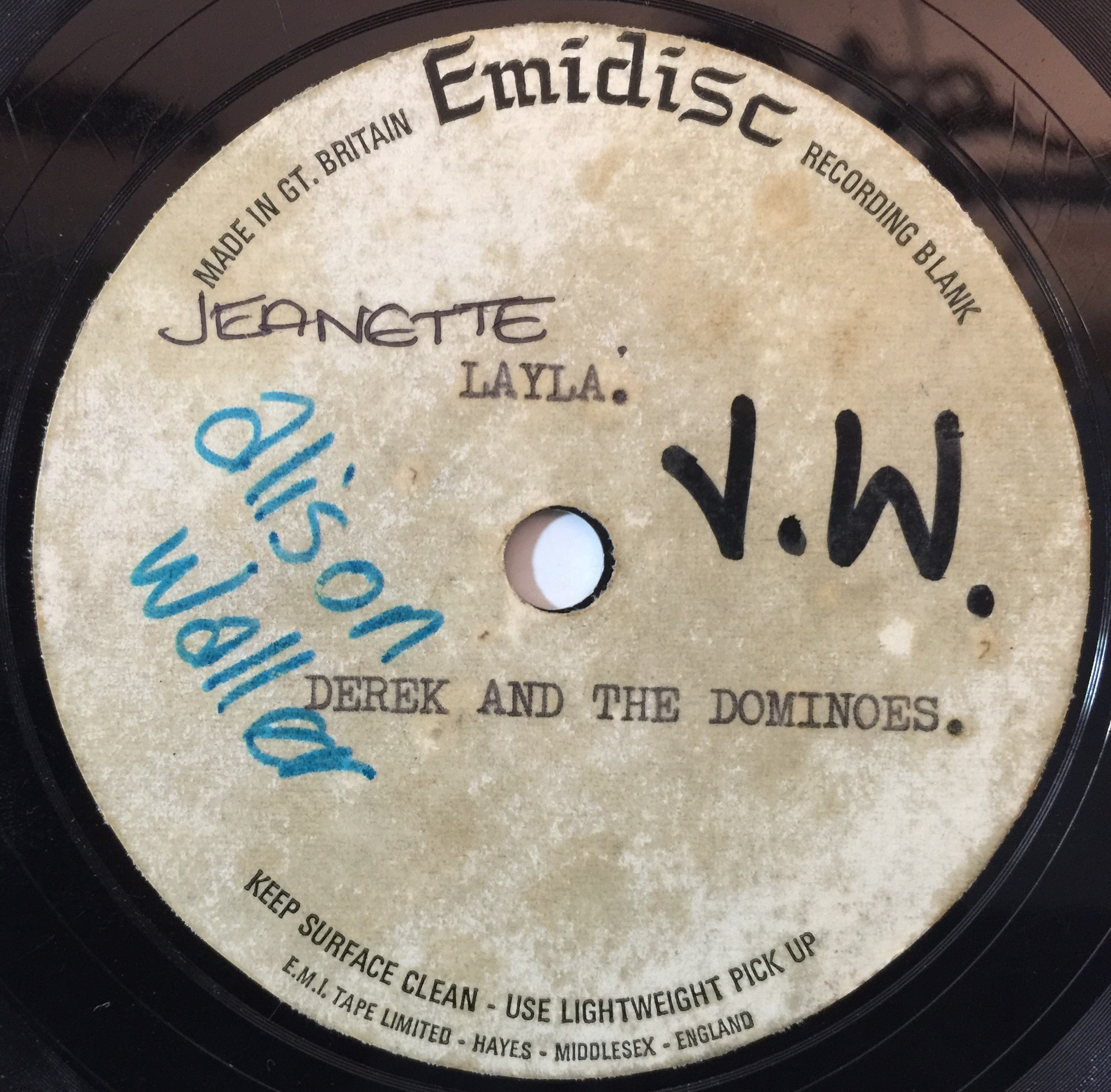 Lot 100 - DEREK AND THE DOMINOES - LAYLA - ORIGINAL UK