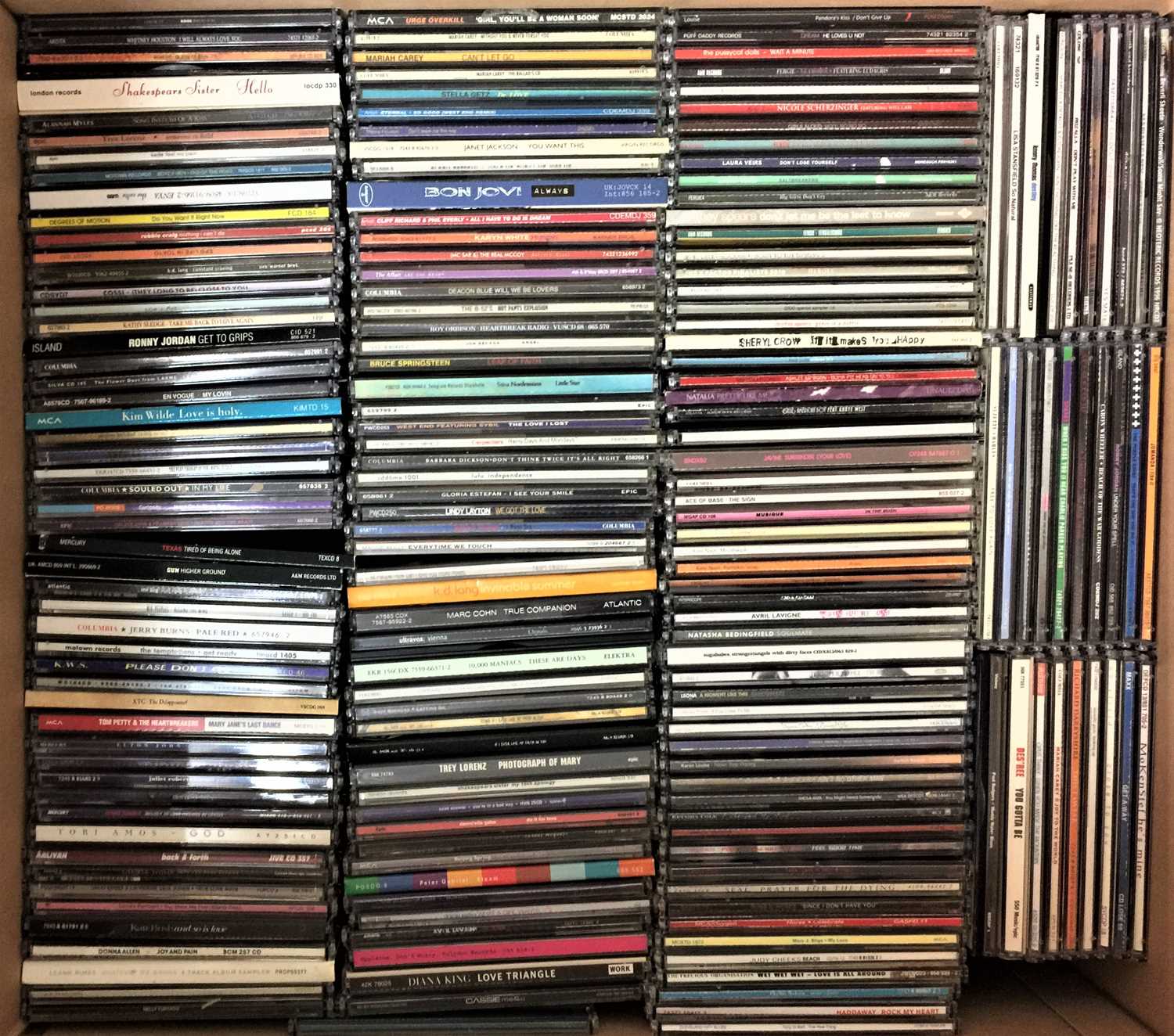 Lot 1134 - LARGE CD SINGLES COLLECTION