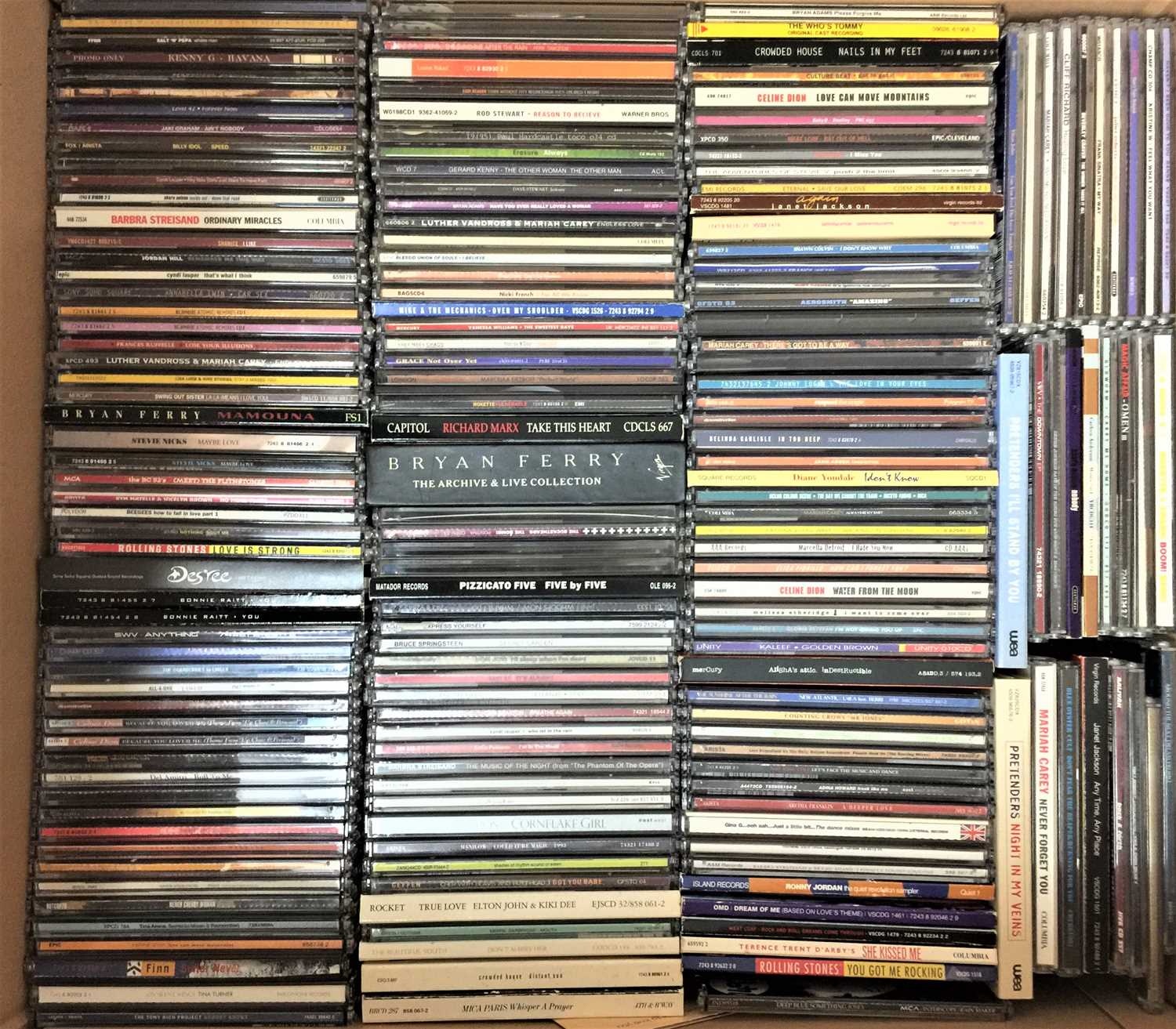 Lot 1134 - LARGE CD SINGLES COLLECTION
