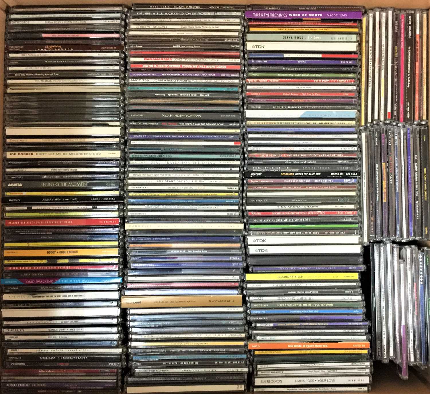 Lot 1134 - LARGE CD SINGLES COLLECTION
