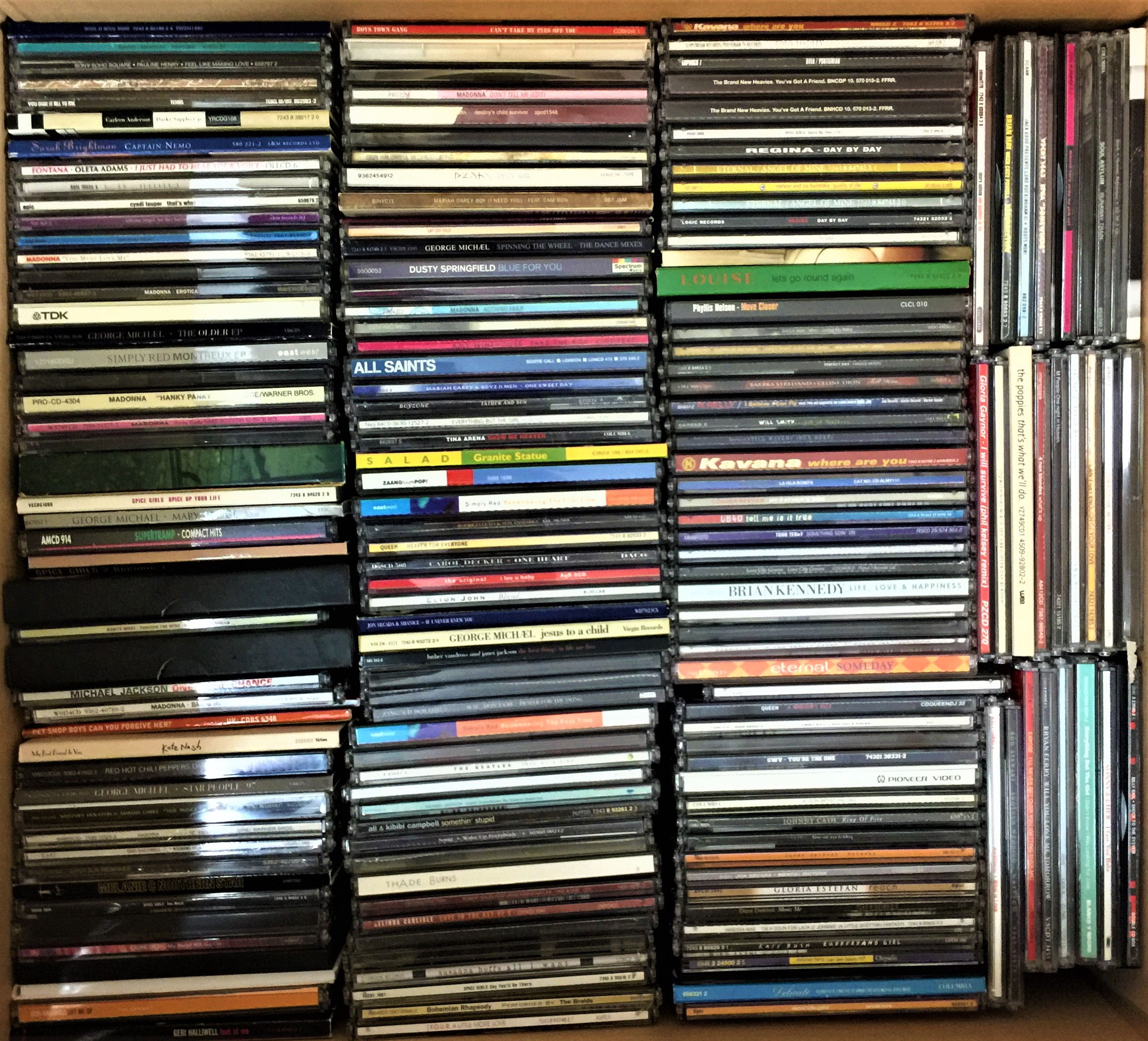 Lot 1134 - LARGE CD SINGLES COLLECTION