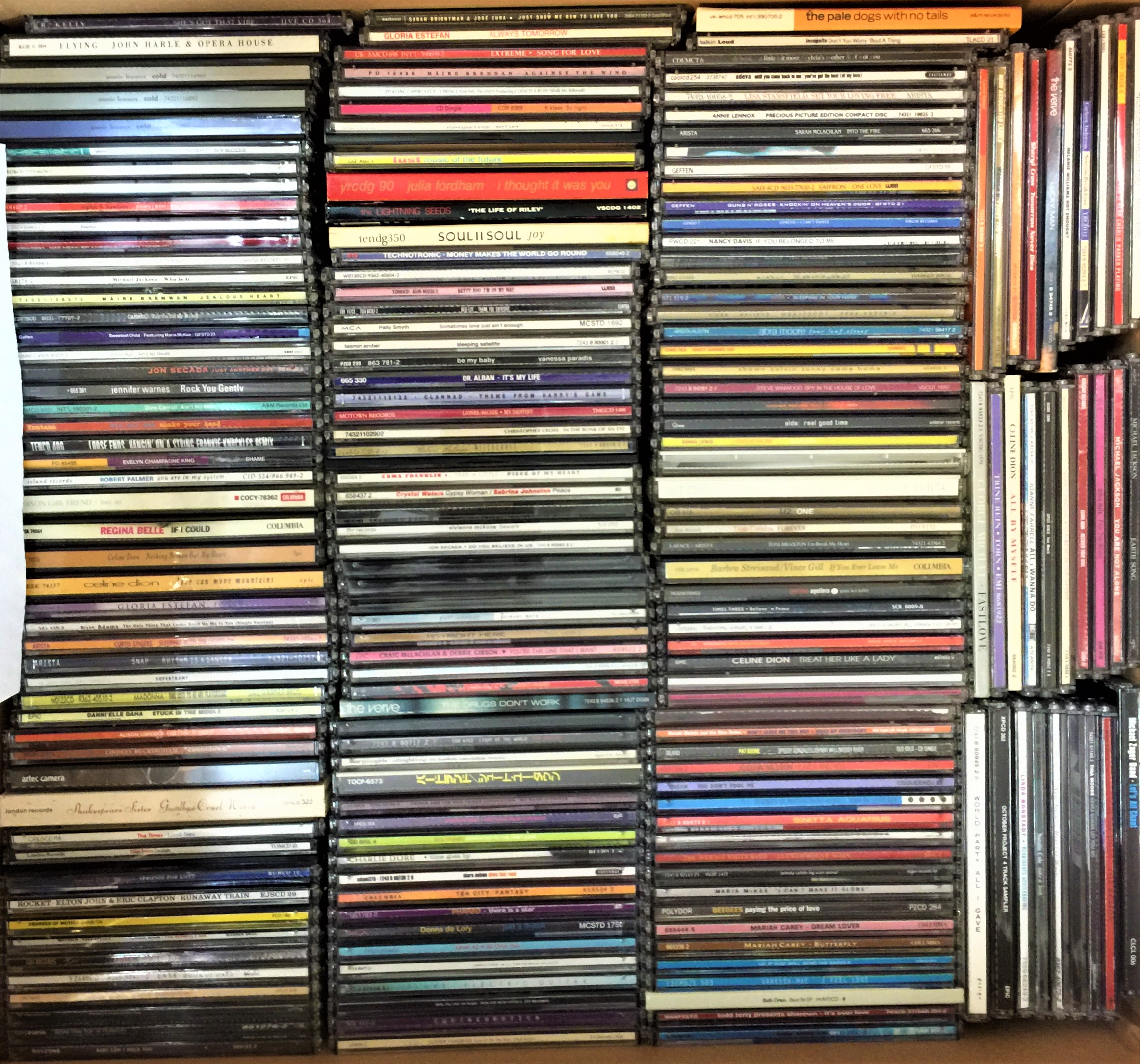 Lot 1134 - LARGE CD SINGLES COLLECTION