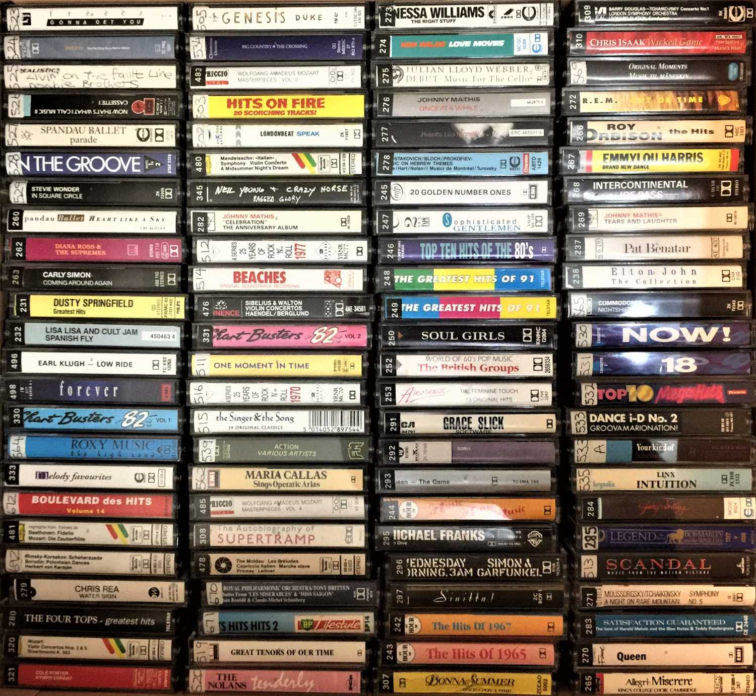 Lot 1135 Cassettes Large Collection