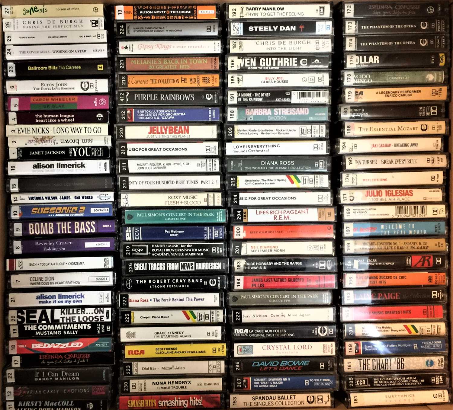 Lot 1135 Cassettes Large Collection