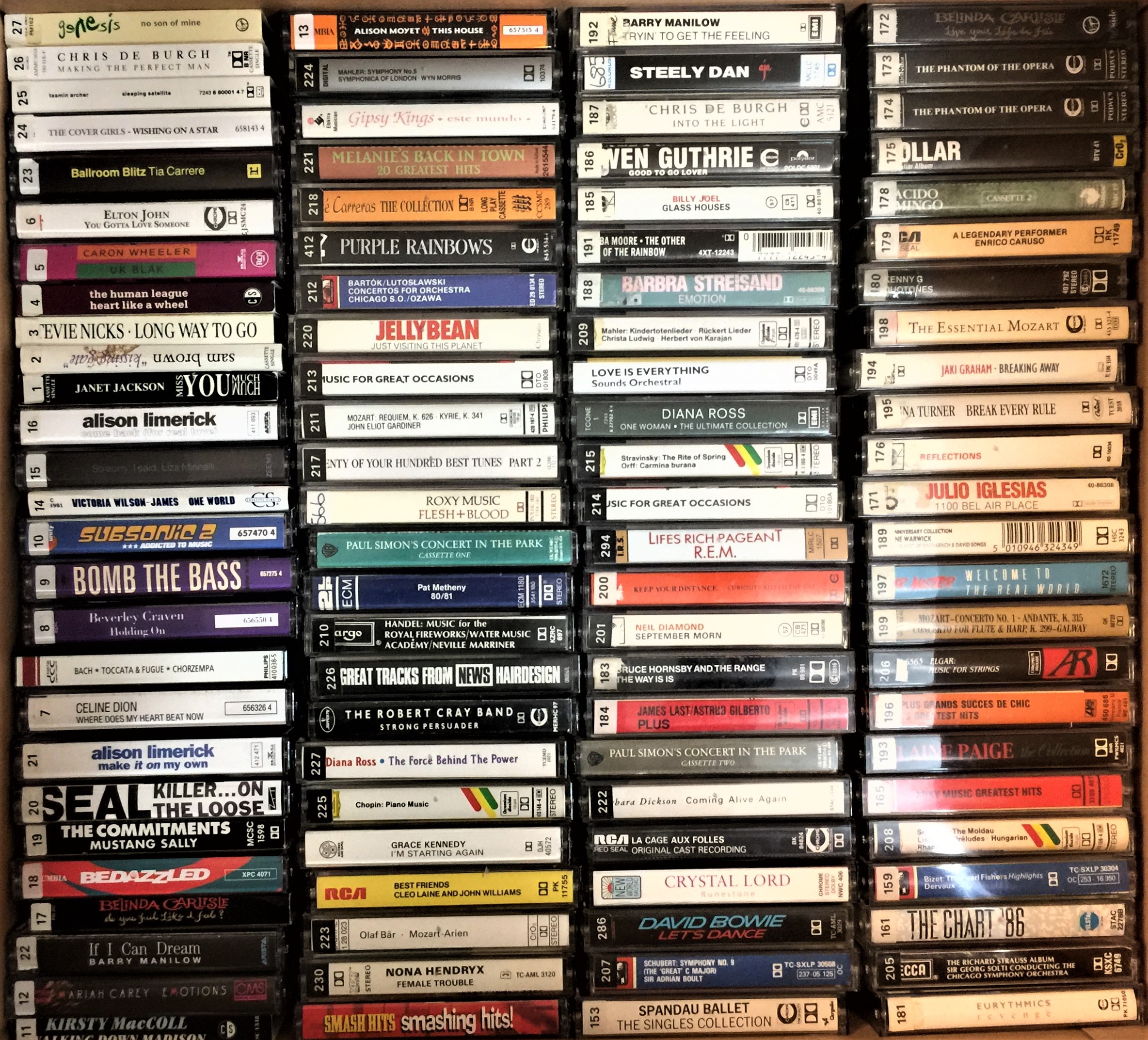 Lot 1135 - CASSETTES - LARGE COLLECTION