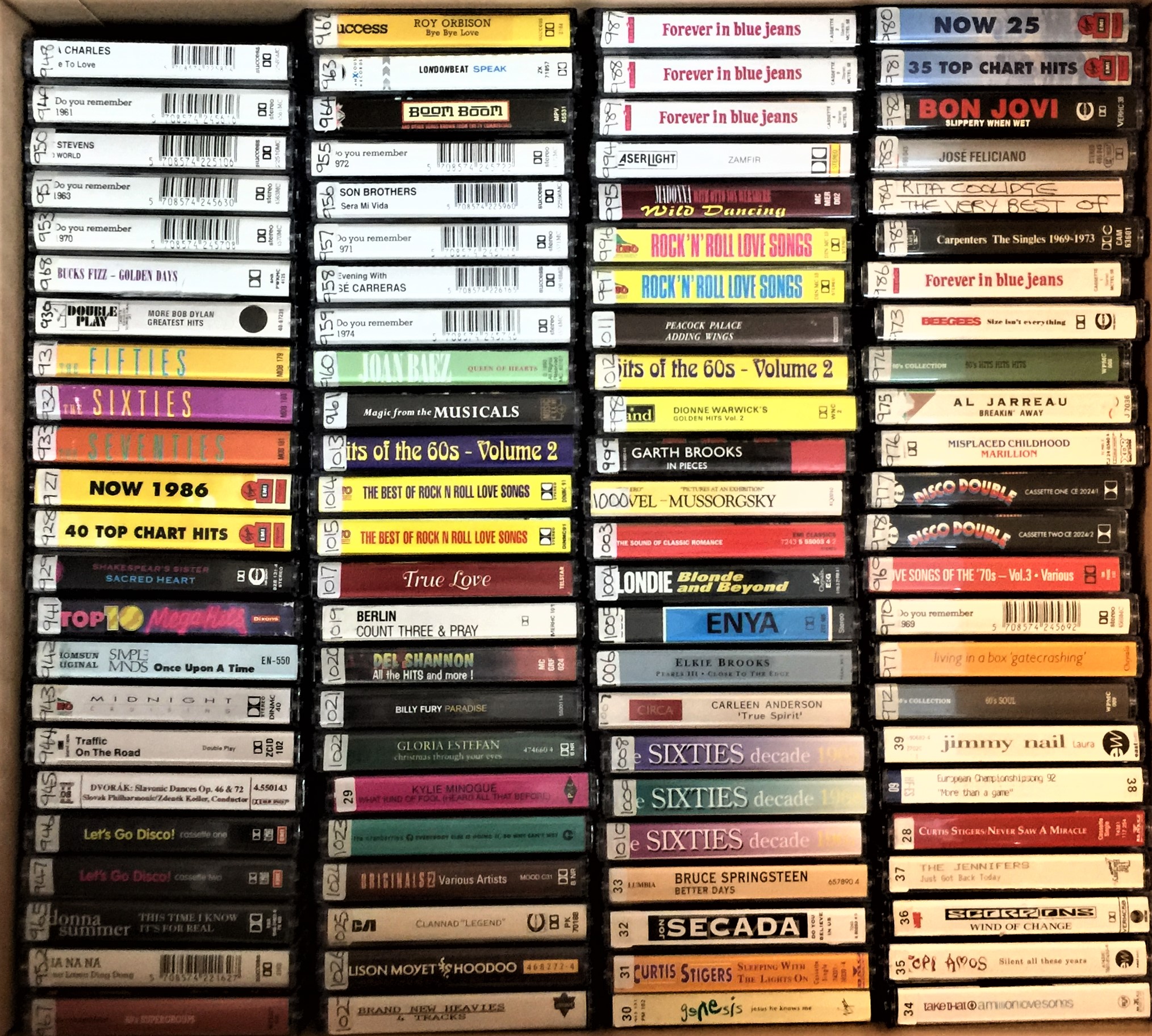 Lot 1135 - CASSETTES - LARGE COLLECTION