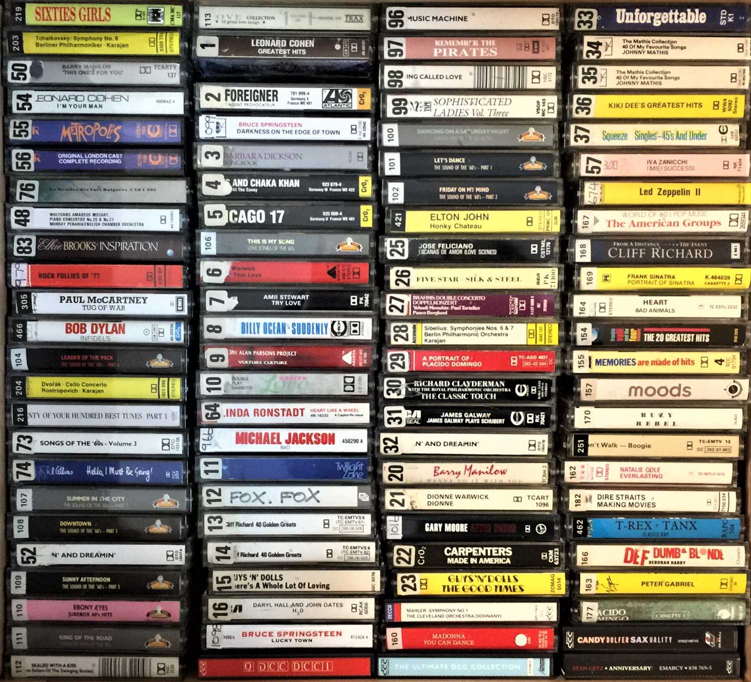 Lot 1135 Cassettes Large Collection