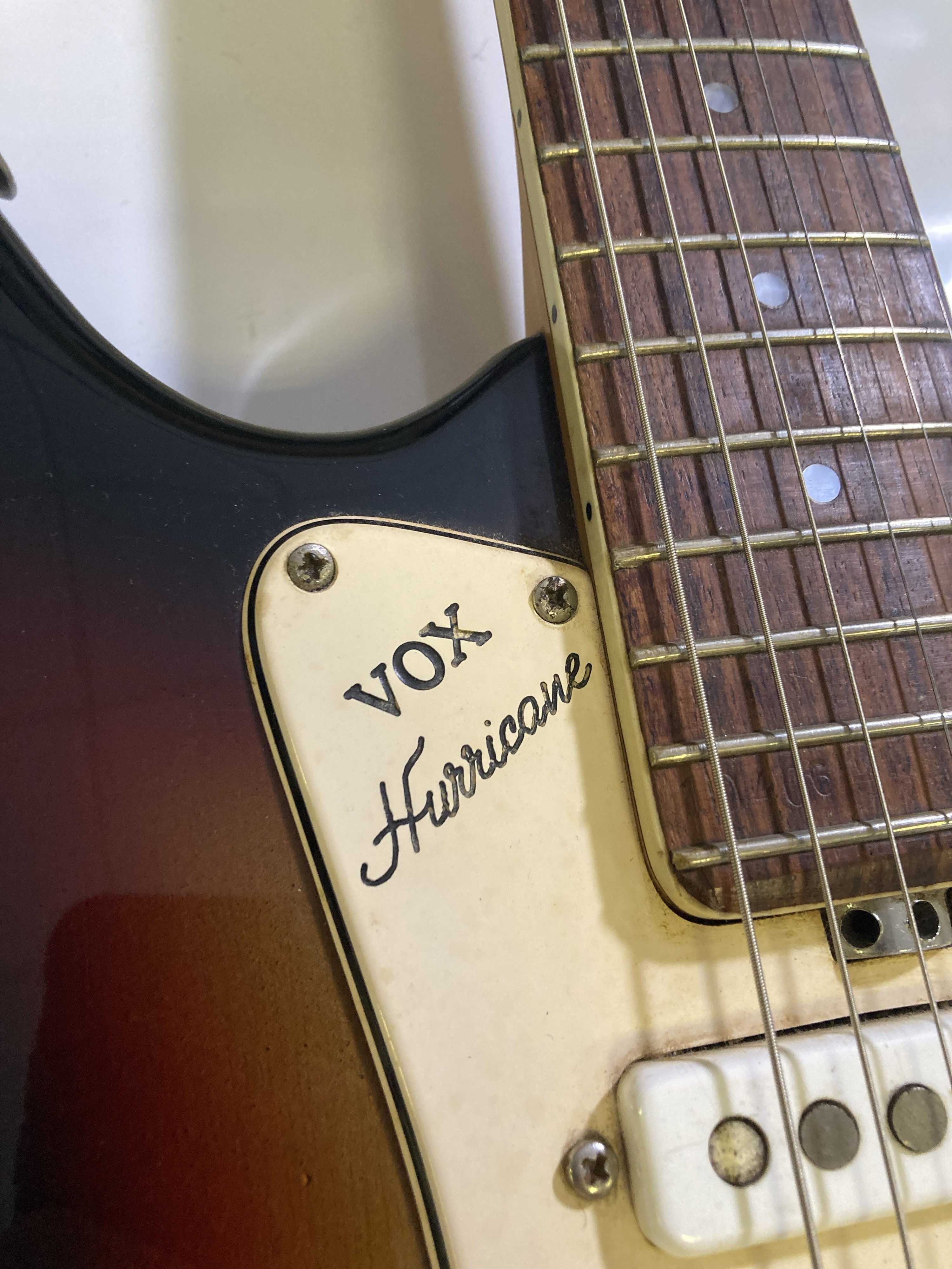 Lot 790149 - VOX HURRICANE ELECTRIC GUITAR.