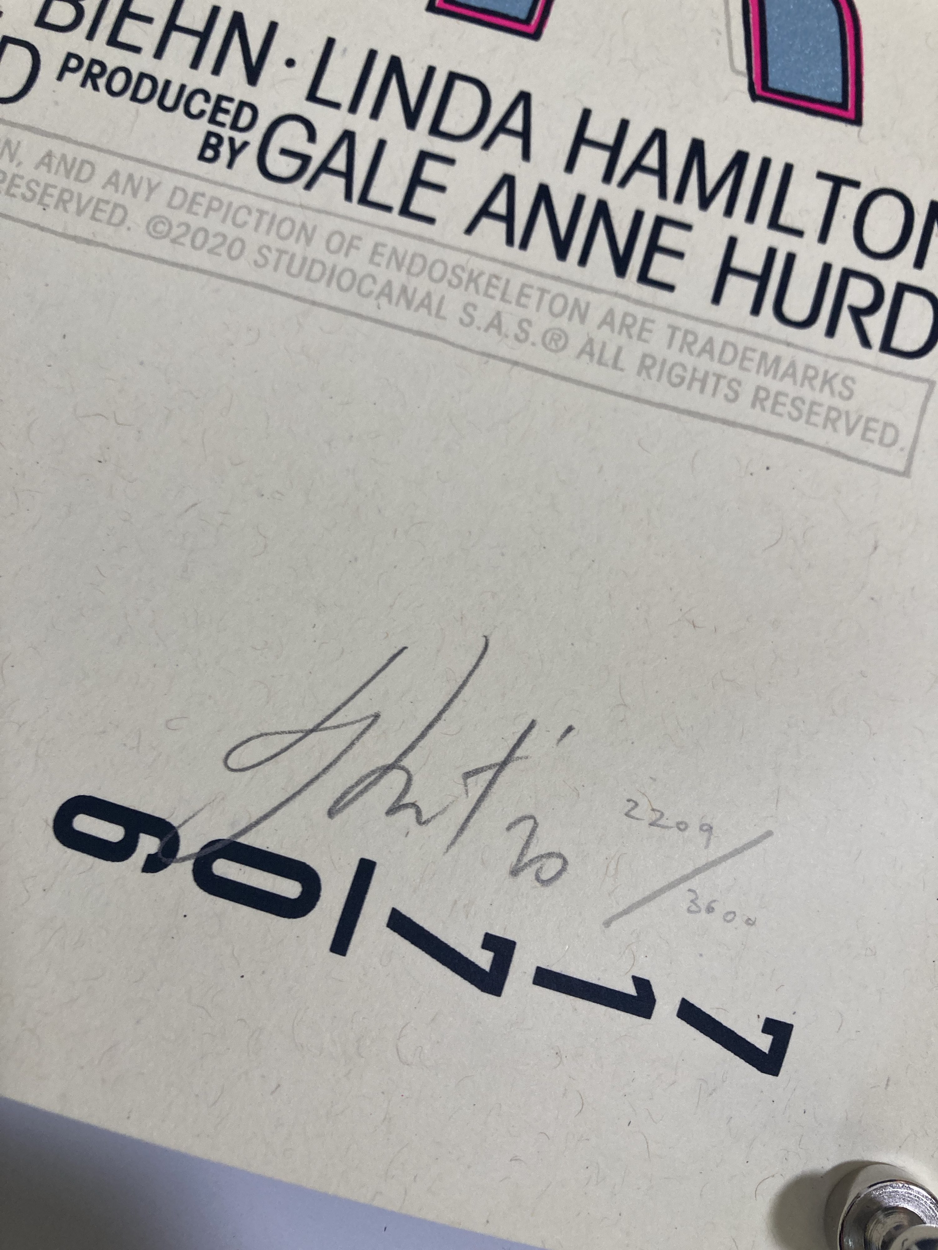 Lot 290 - "TYLER STOUT" TERMINATOR LIMITED EDITION