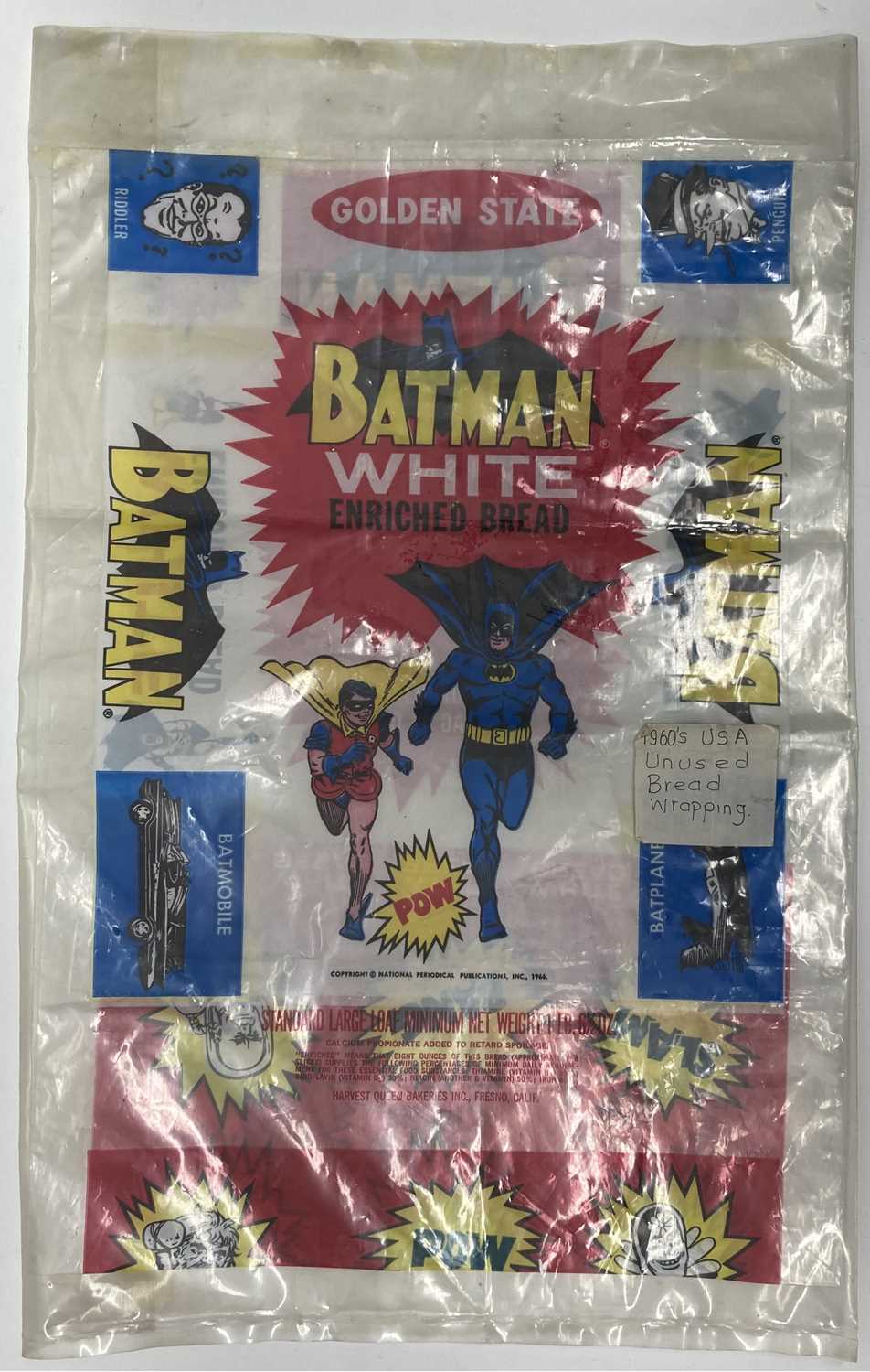 Lot 59 - ASSORTED BATMAN ITEMS.