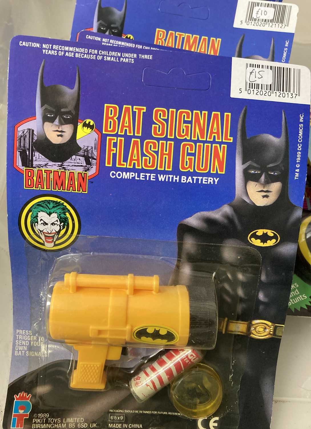 Lot 64 - BATMAN TOYS.