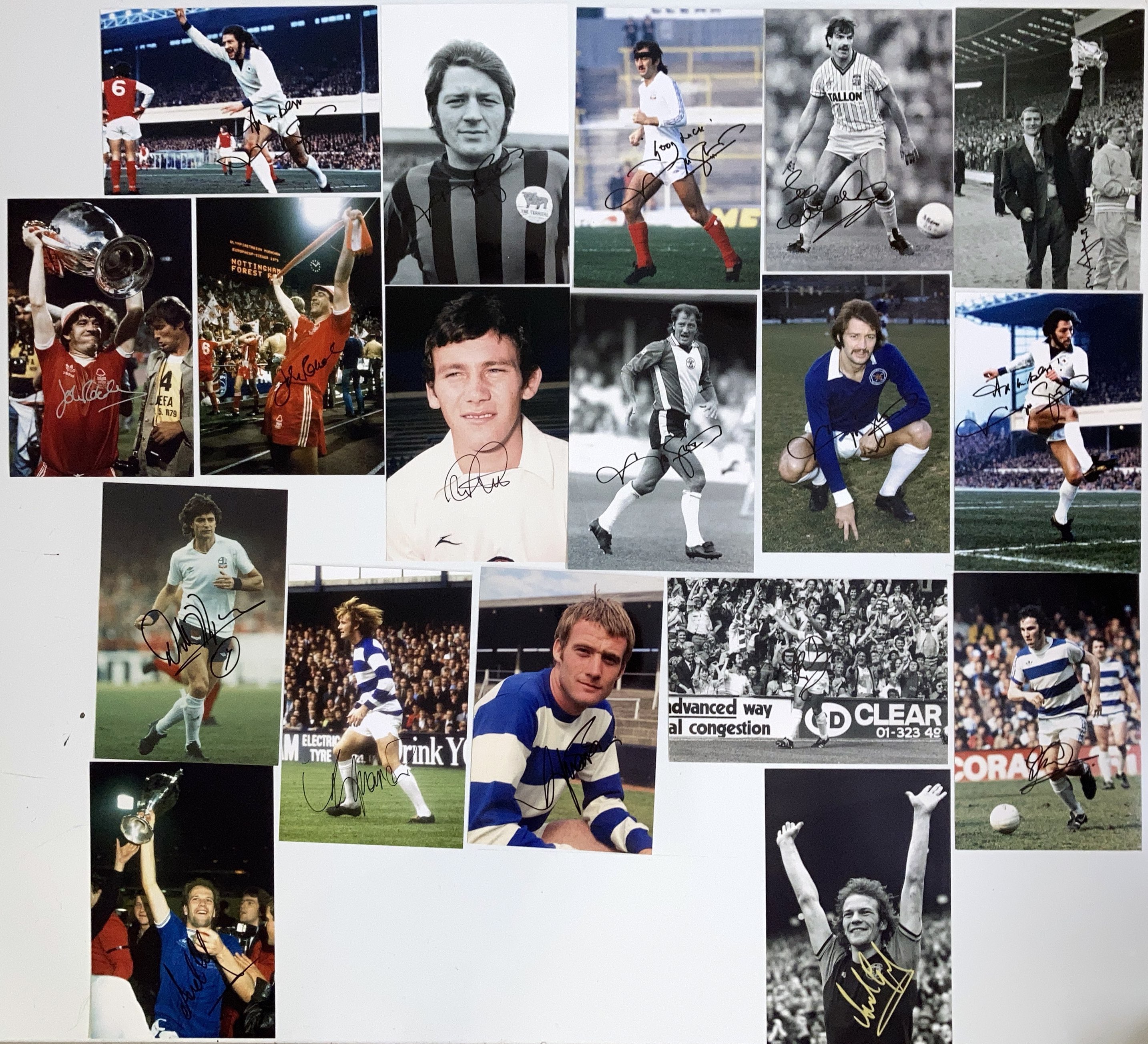Lot 152 - FOOTBALL AUTOGRAPHS - LEGENDS SIGNED