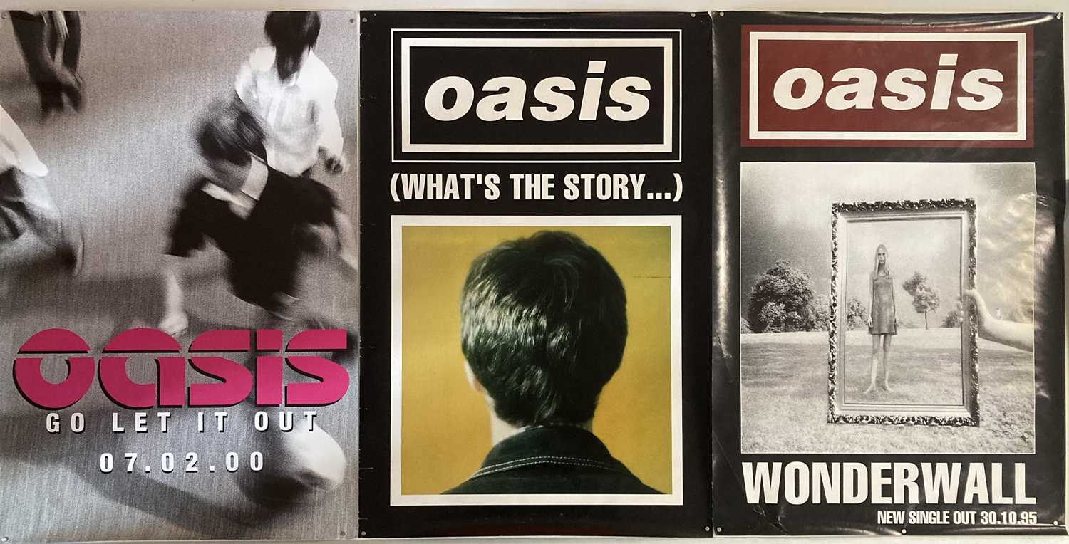 Lot 419 - OASIS PROMO POSTERS