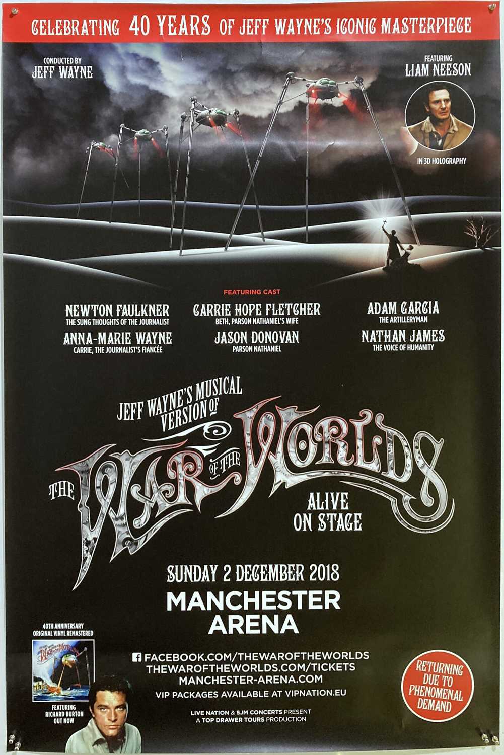 Lot 242 - MANCHESTER ARENA CONCERT UK BILLBOARD