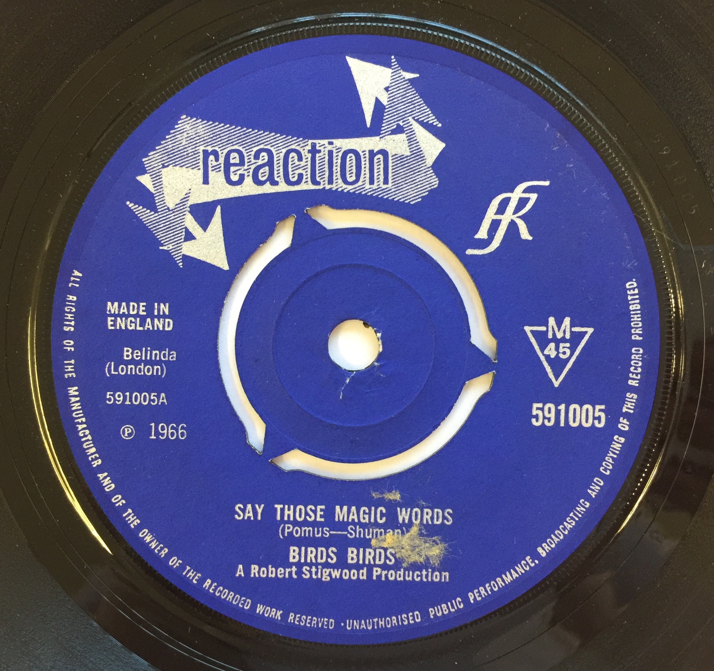 Lot 47 - BIRDS BIRDS (THE BIRDS) - SAY THOSE MAGIC