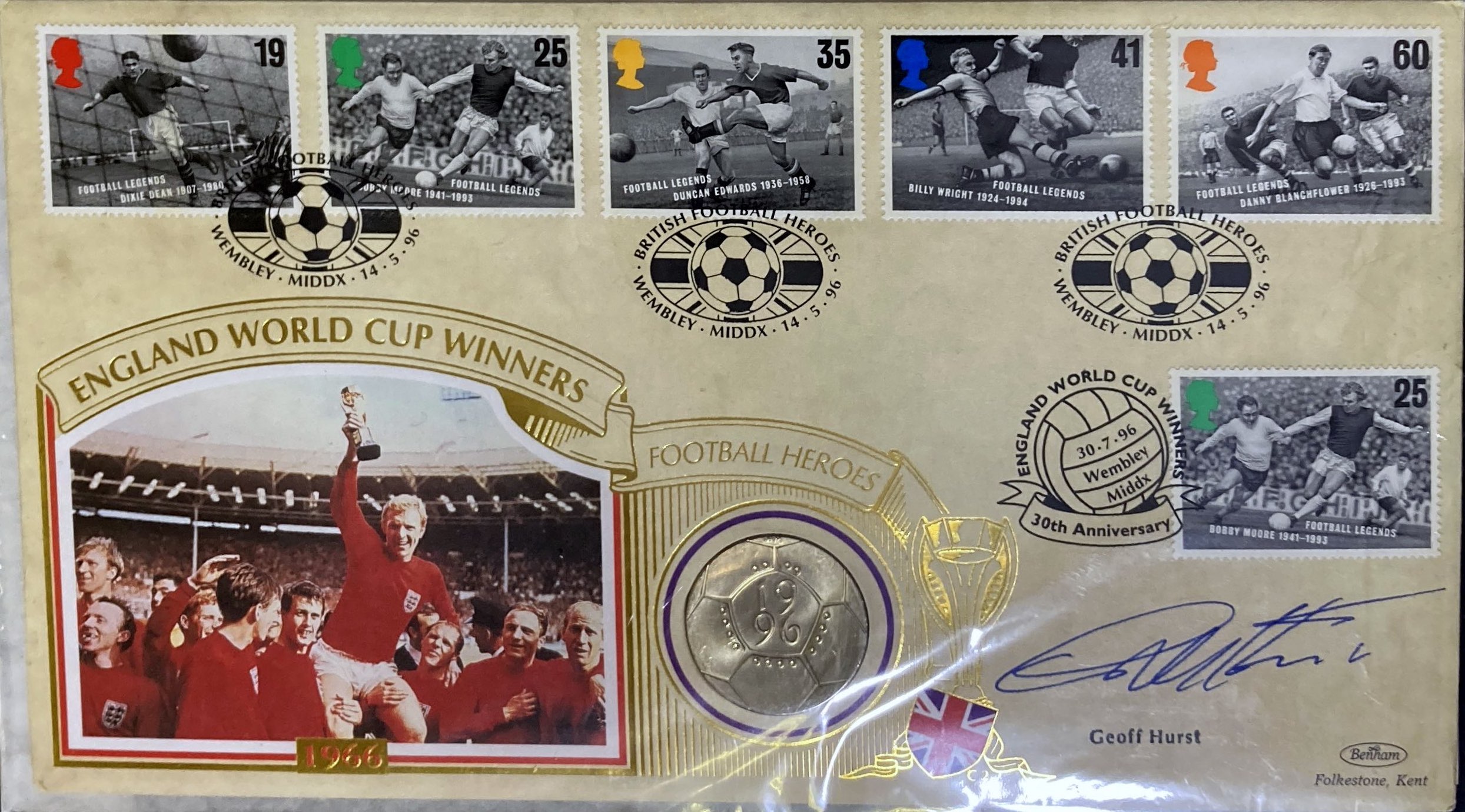 Lot 18 - ASSORTED STAMP AND COIN SIGNED COVERS