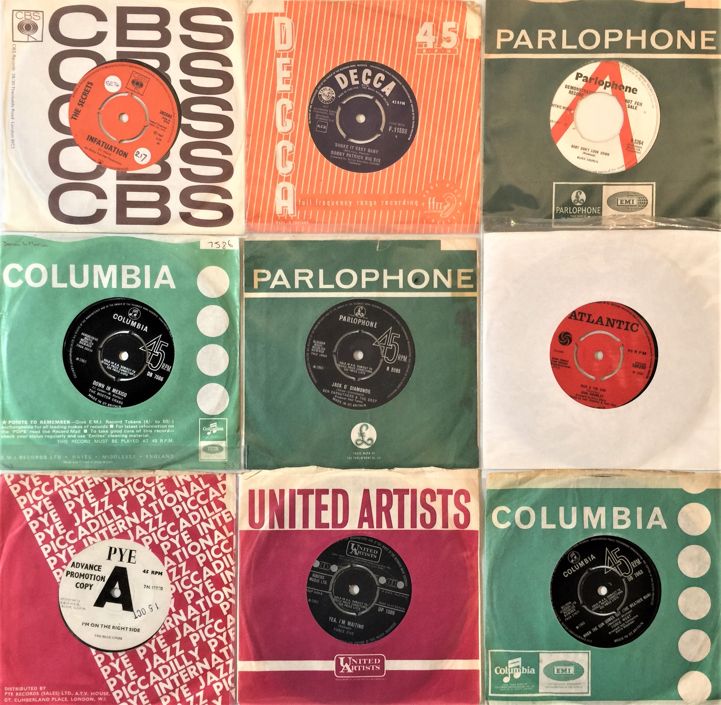 Lot 83 - 60s MOD/BEAT - UK 7" RARITIES. Another