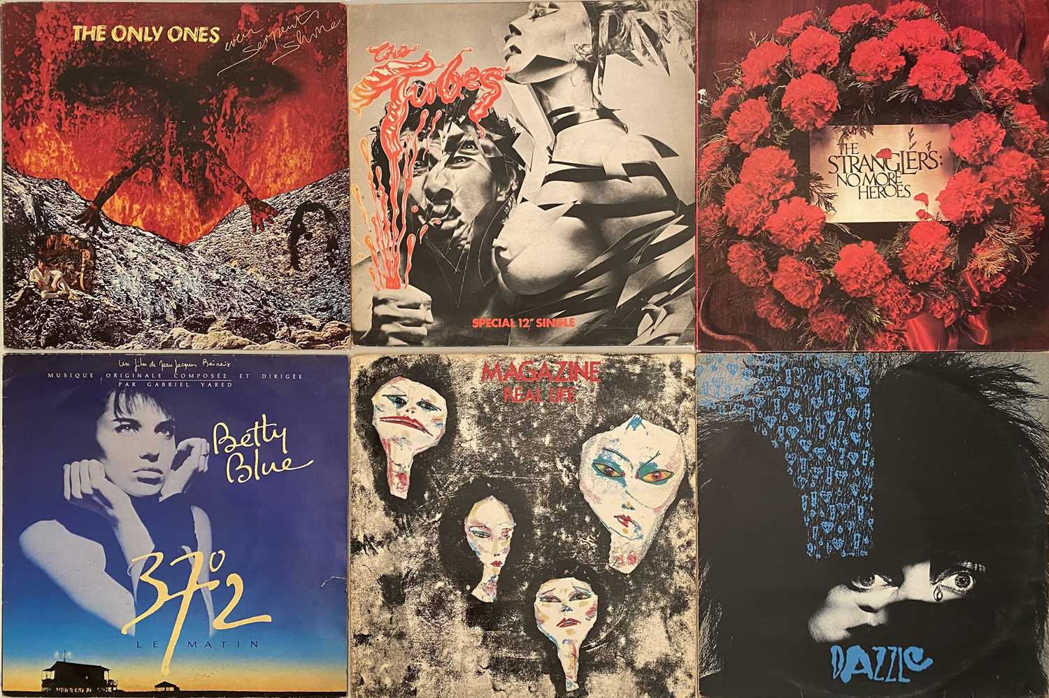 Lot 263 - GOTH/ WAVE/ PUNK/ ALT - LPs