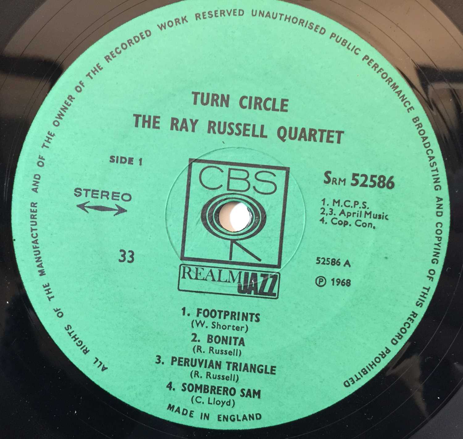 Lot 104 - JOHNNY ALMOND/RAY RUSSELL - UK LP RARITIES