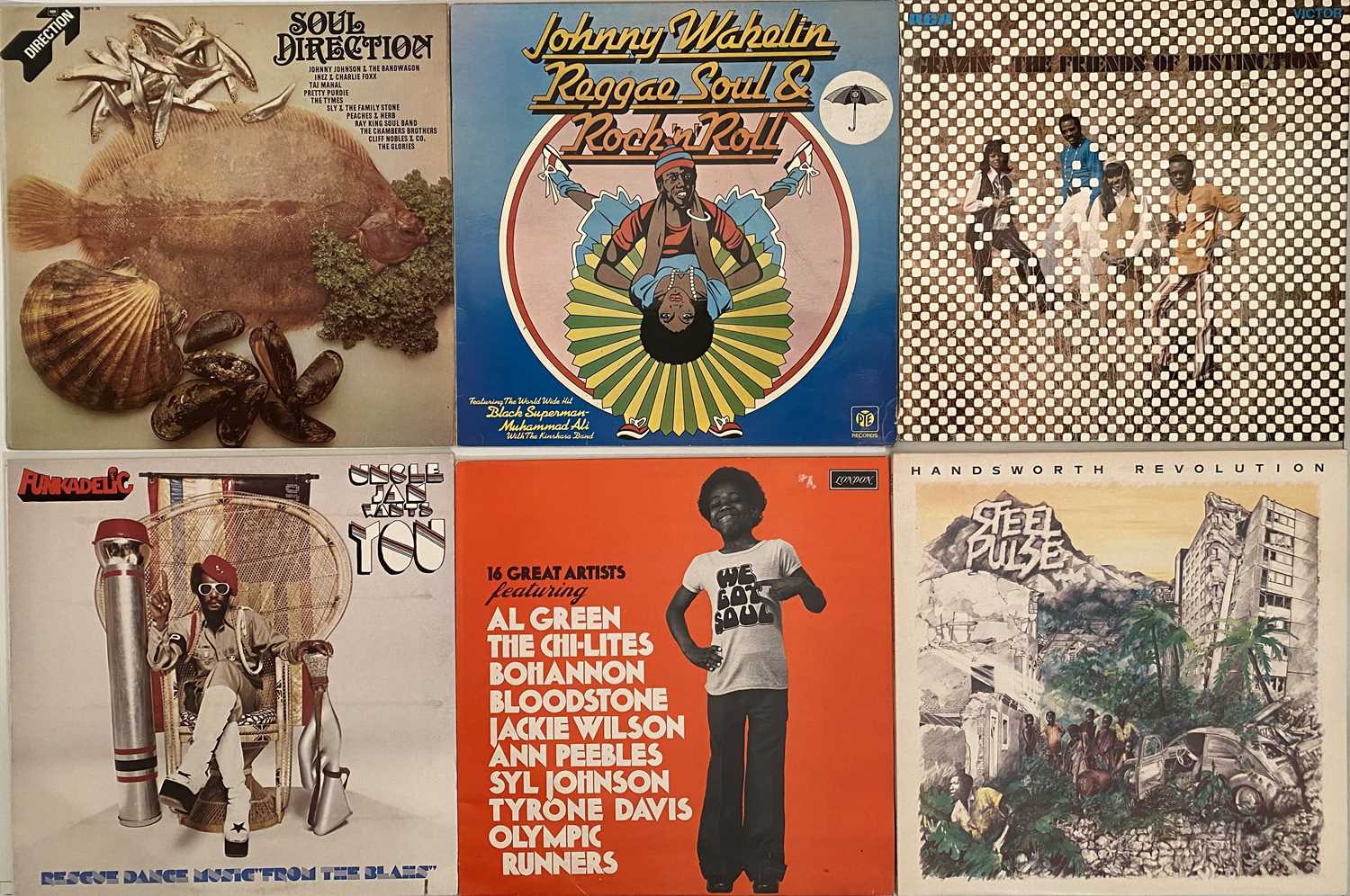 Lot 7 - SOUL/ REGGAE - LP COLLECTION