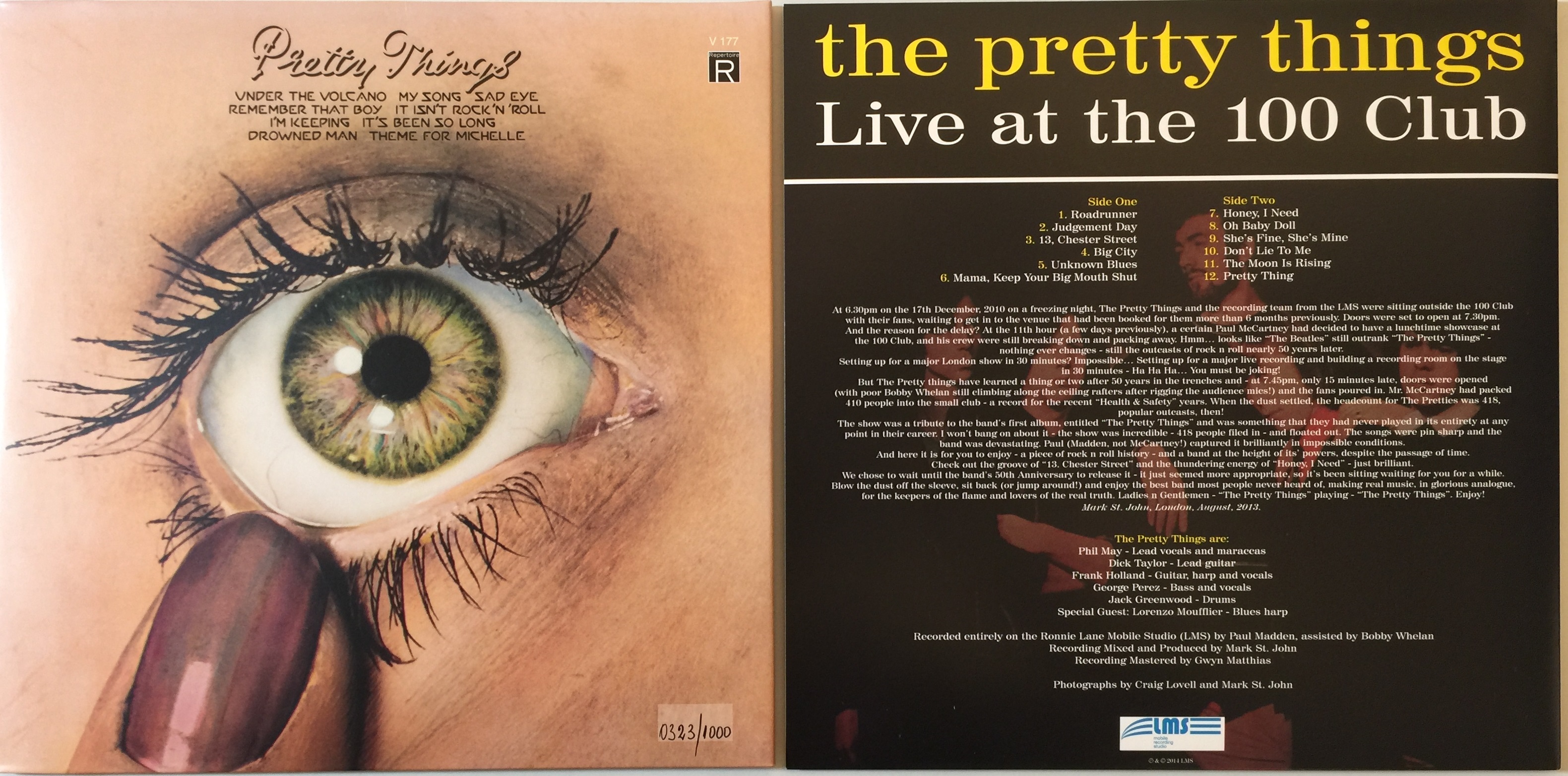Lot 113 - THE PRETTY THINGS - MODERN LP RARITIES