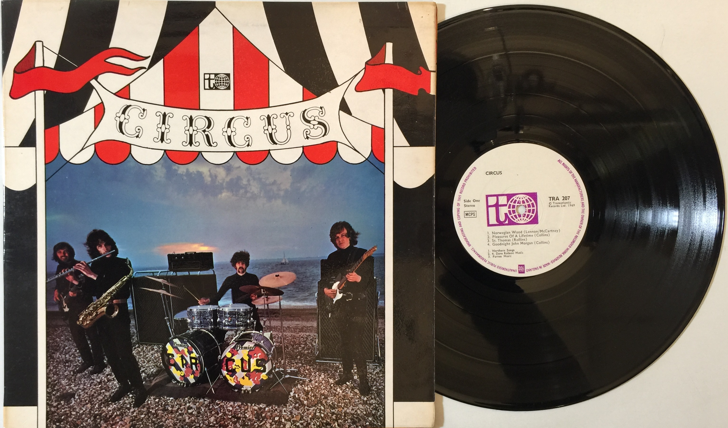 Lot 117 - CIRCUS - CIRCUS LP (ORIGINAL UK COPY