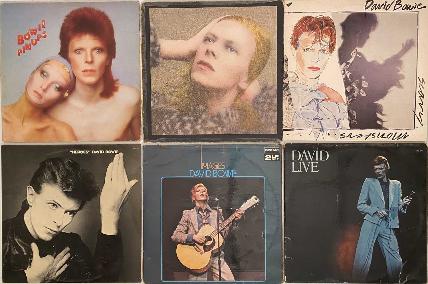 Lot 682 - DAVID BOWIE - LPS