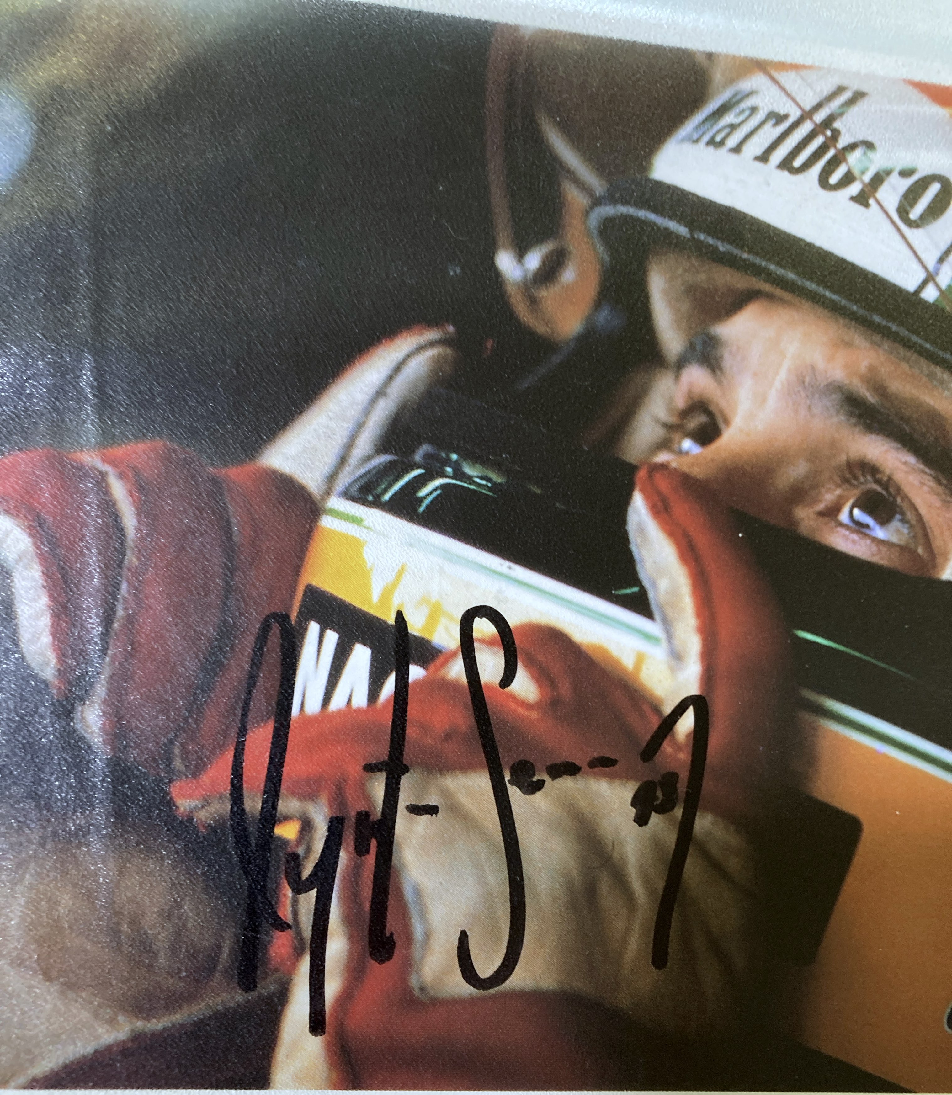 Lot 187 - FORMULA ONE - AYRTON SENNA PHOTOGRAPHS AND