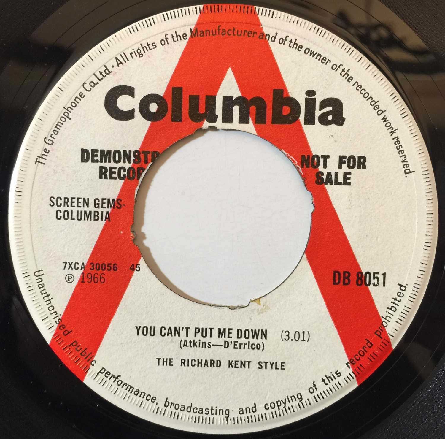 Lot 150 - THE RICHARD KENT STYLE - YOU CAN'T PUT ME