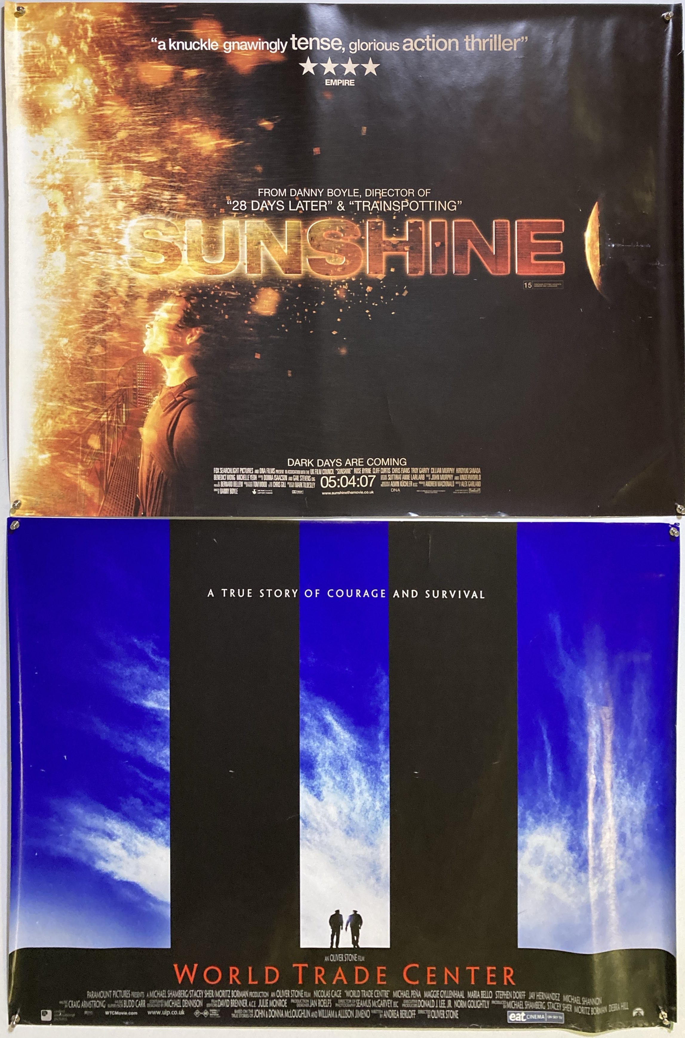 Lot 194 - UK QUAD POSTERS - ACTION / THRILLER.