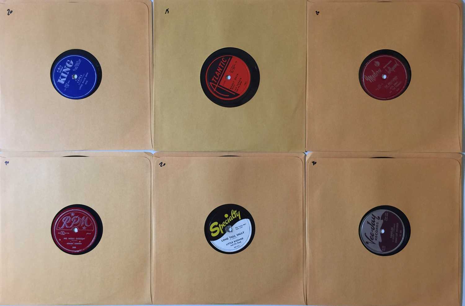 Lot 747 - ROCK N ROLL/ BLUES/ R&B - 78 RPM SHELLACS