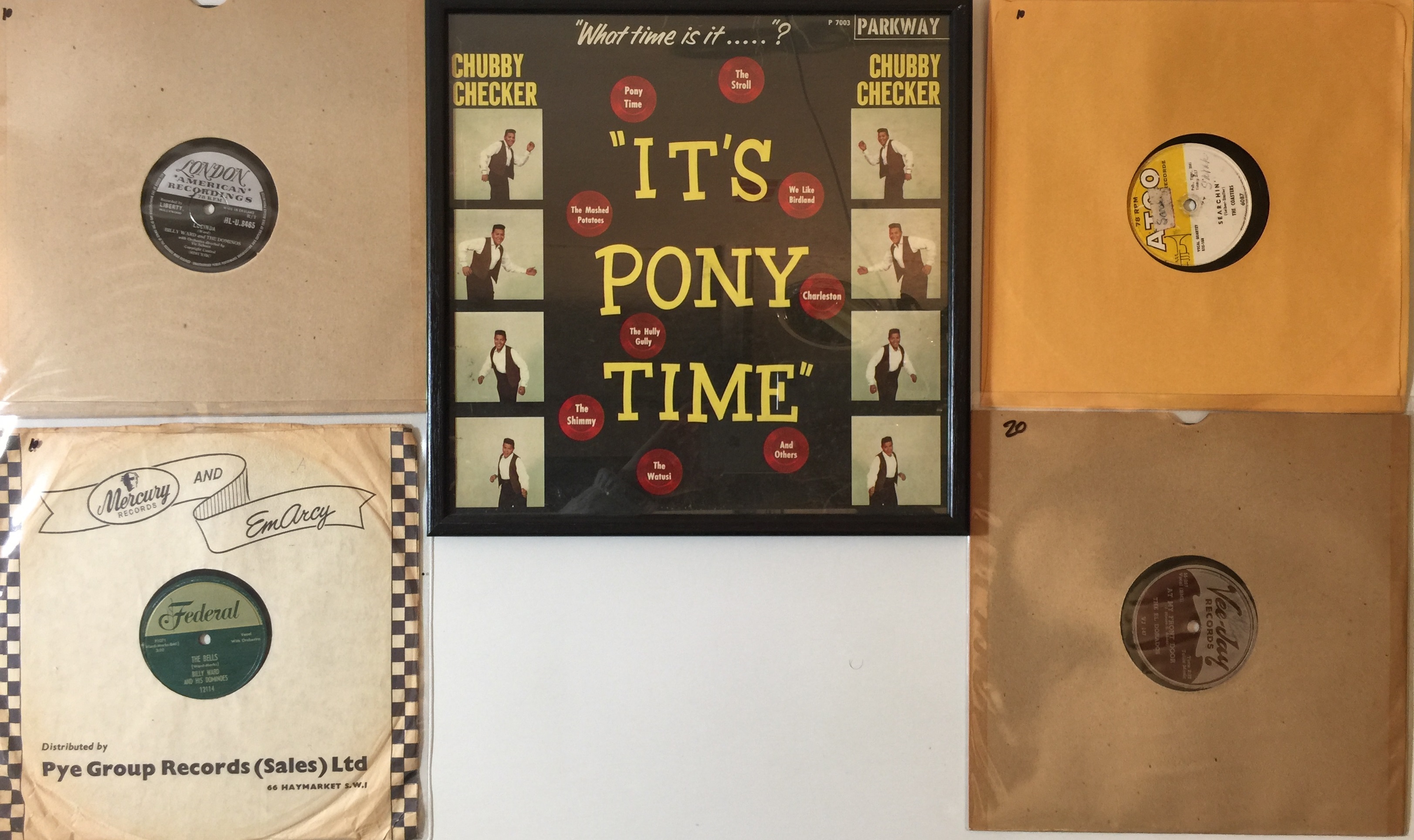 Lot 747 - ROCK N ROLL/ BLUES/ R&B - 78 RPM SHELLACS