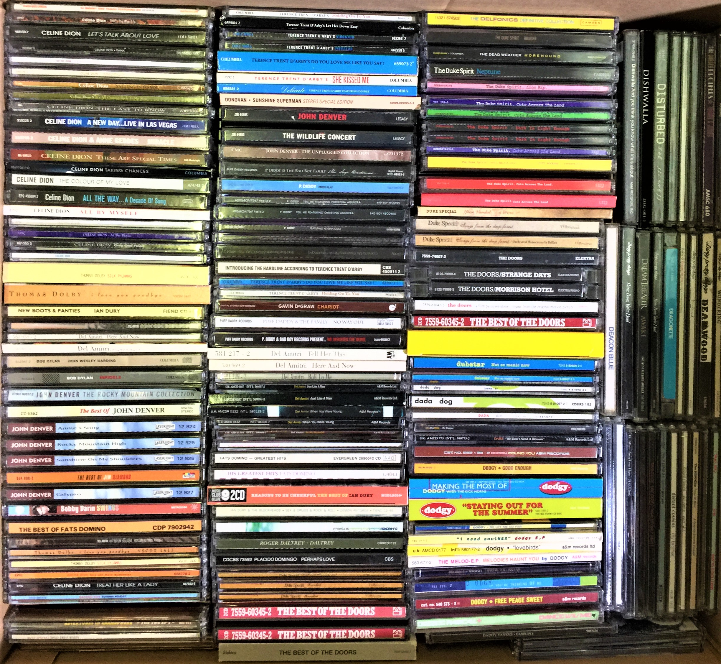 Lot 765 - LARGE CD COLLECTION - ALBUMS & SINGLES - 'C