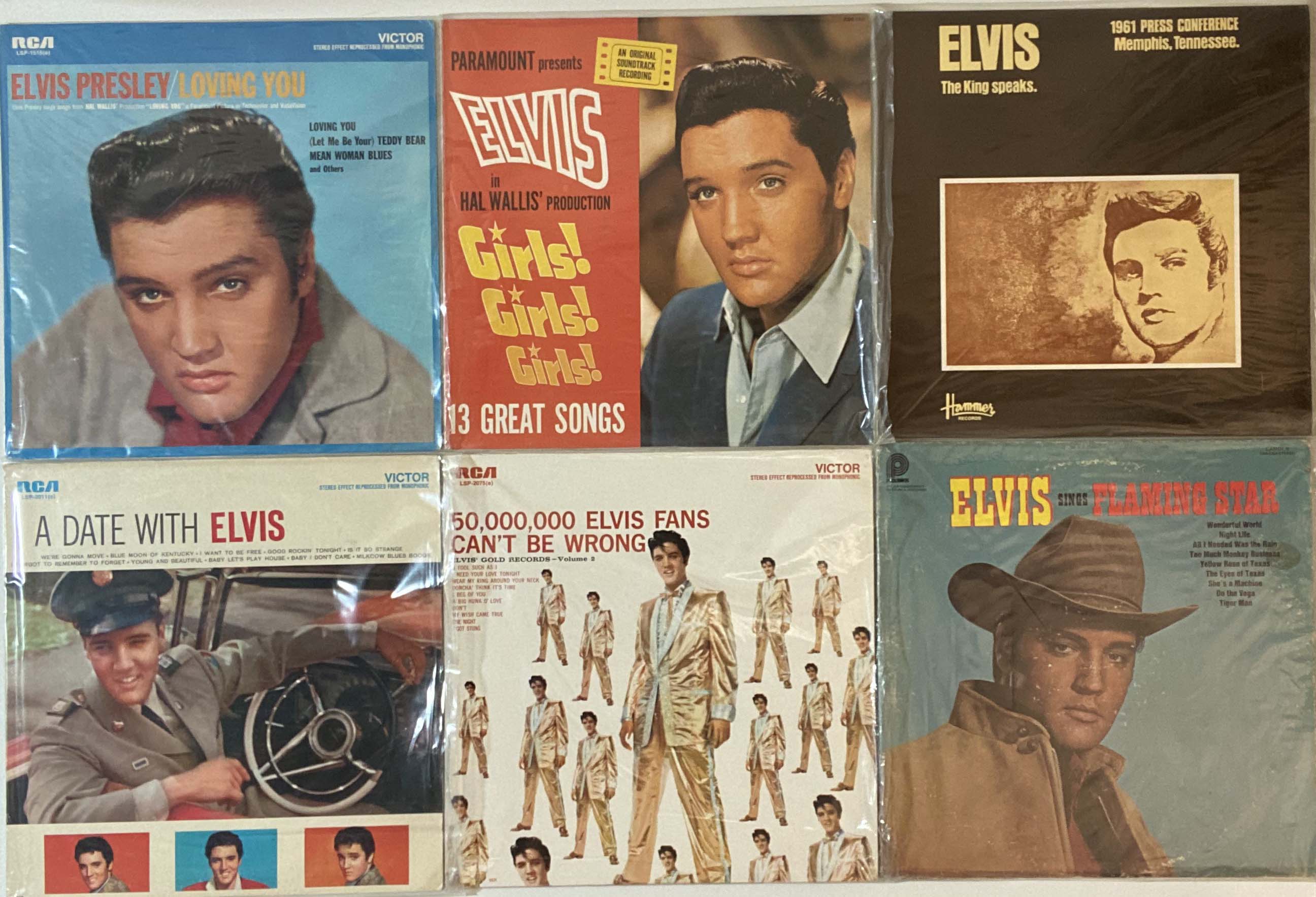 Lot 1102 - ELVIS PRESLEY - LPs