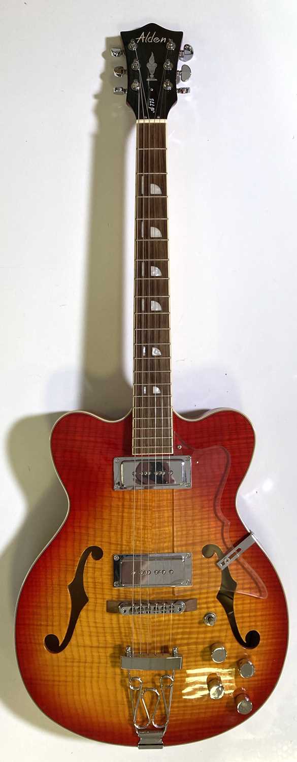 Lot 4 - ALDEN A775 ELECTRIC GUITAR.