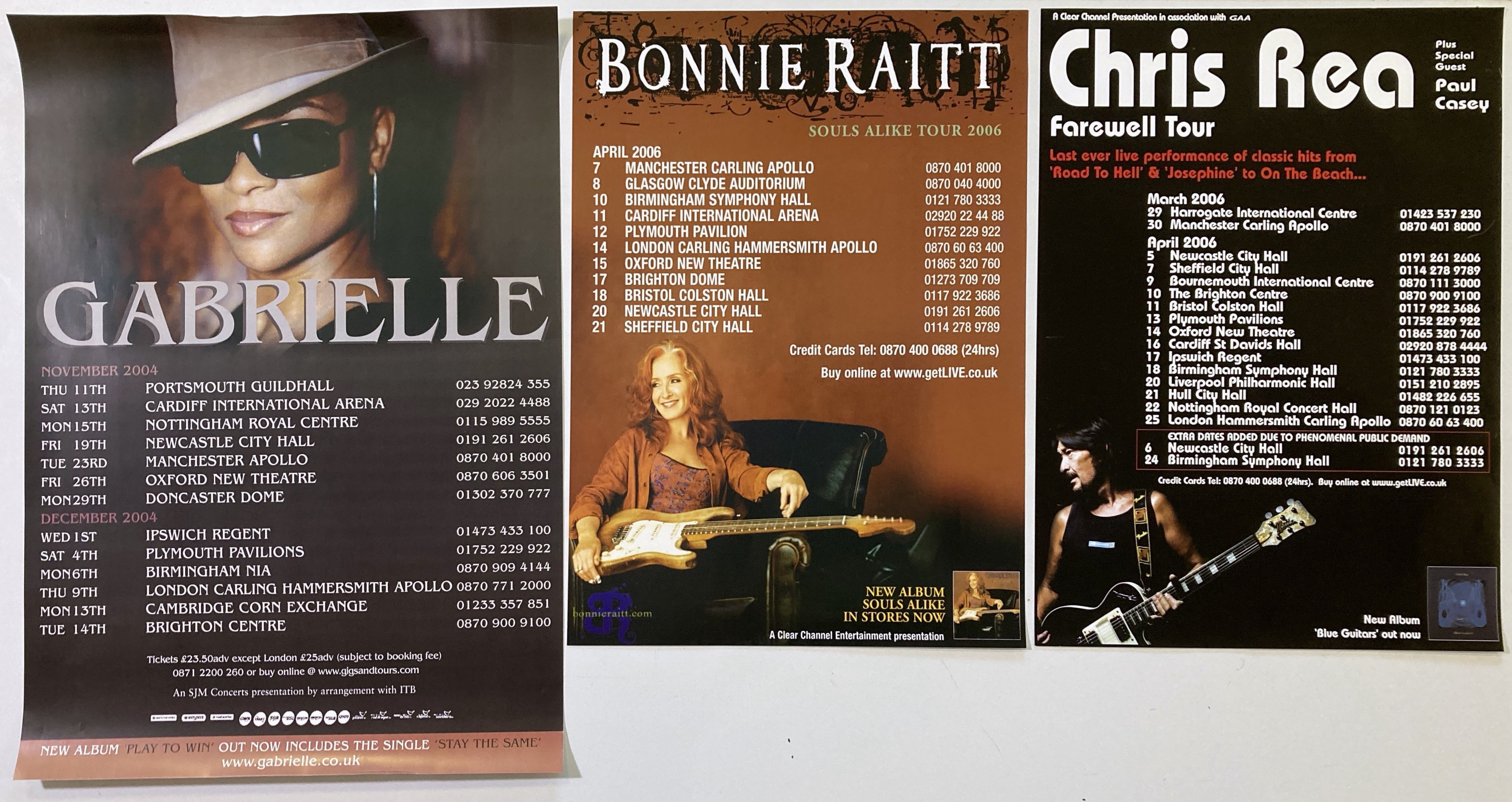 Lot 105 - 2000S POSTER COLLECTION - AIR / JEFF BECK