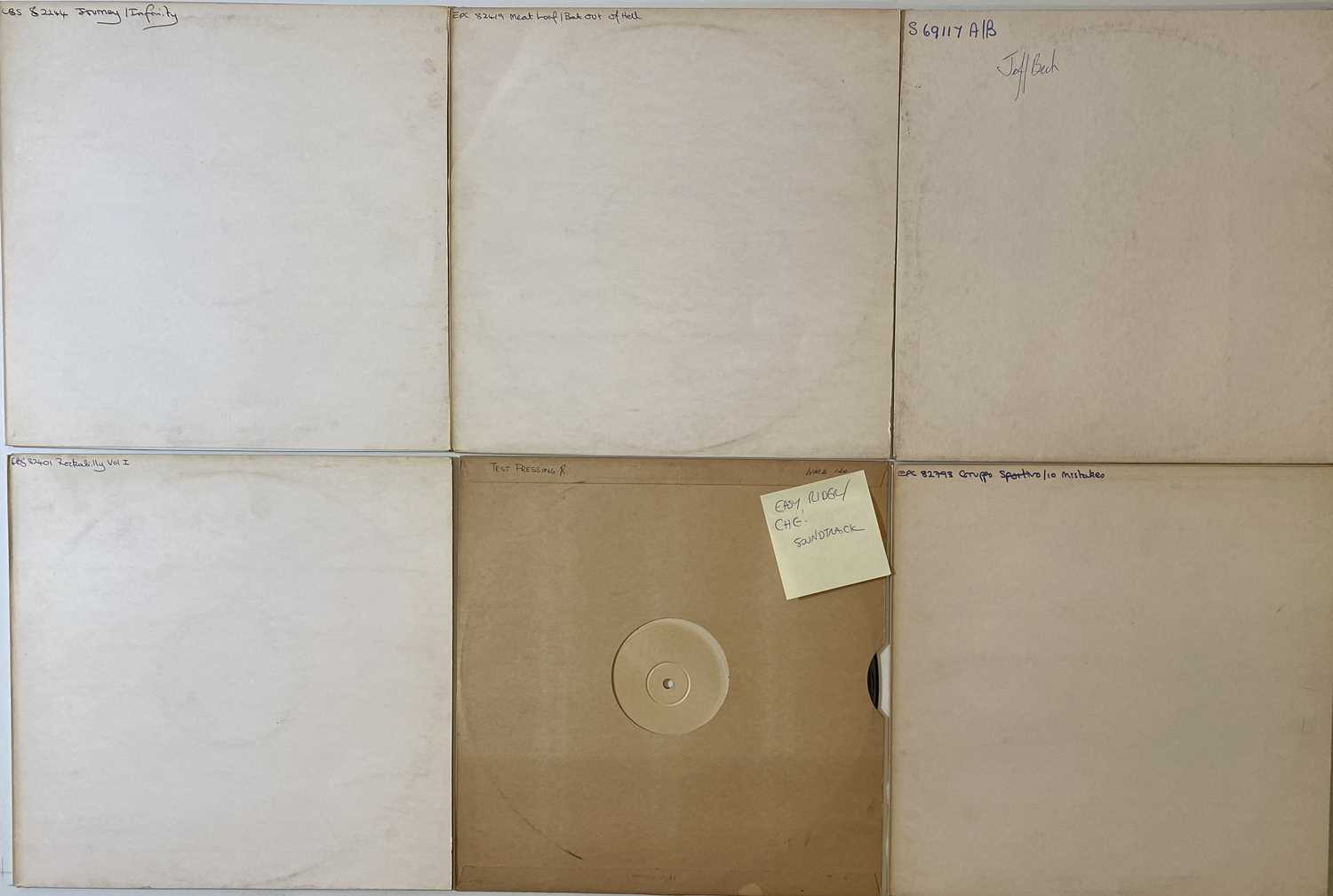 Lot 922 - CLASSIC ROCK WHITE LABEL TEST PRESSING LPs