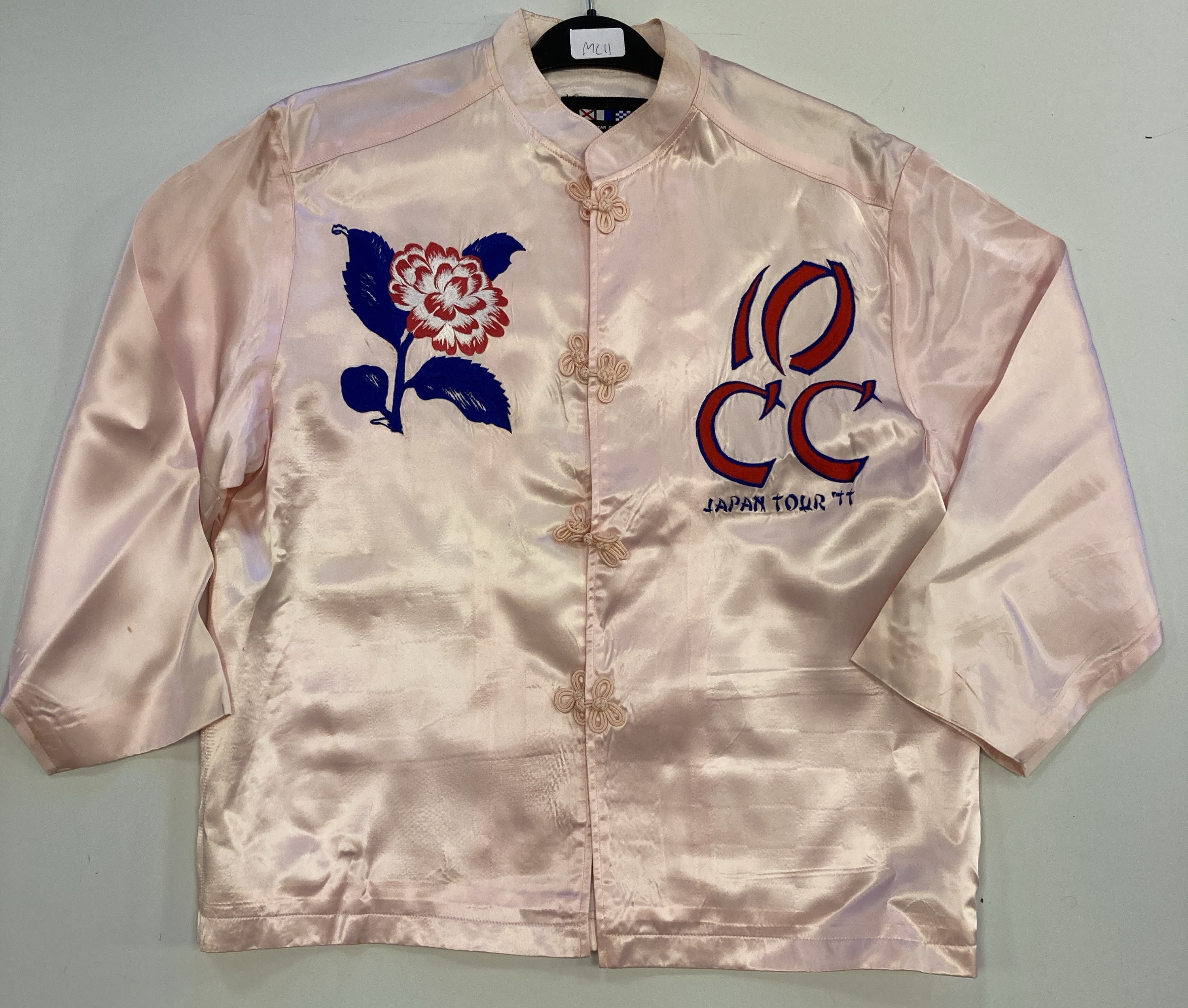 Lot 43 - 10CC JAPAN TOUR JACKET.
