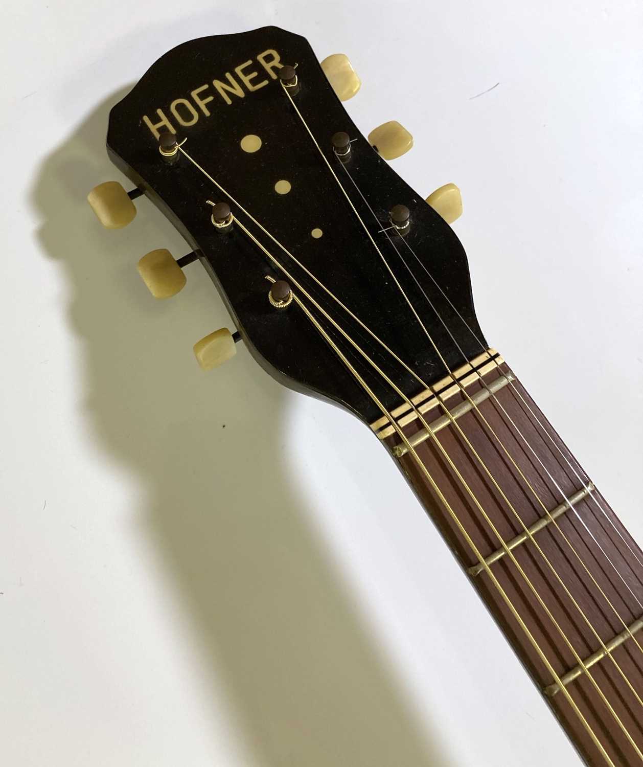 Lot 4 - HOFNER CONGRESS HOLLOW BODY ACOUSTIC GUITAR.