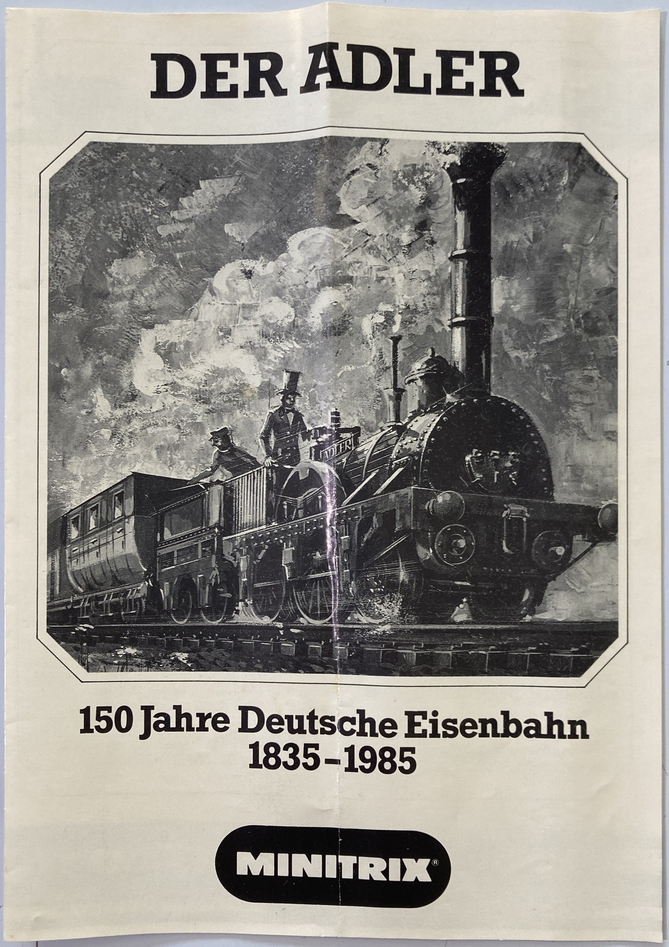 Lot 50 - MINITRIX - DER ADLER TRAIN