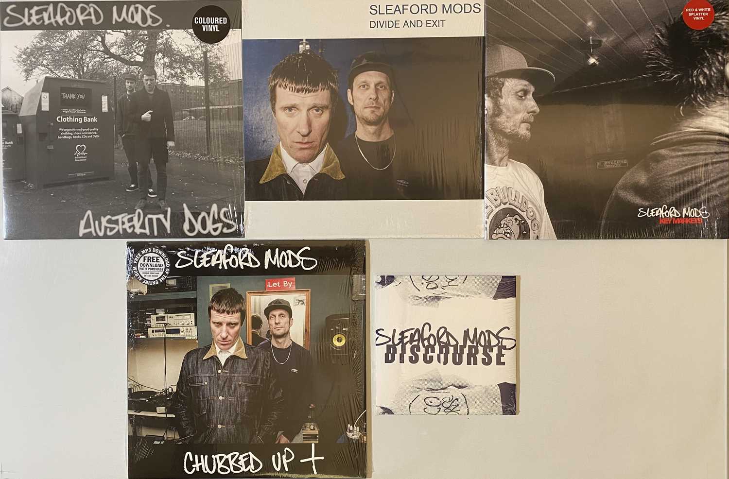 Lot 311 - SLEAFORD MODS - LP/ 12"/ 7" PACK