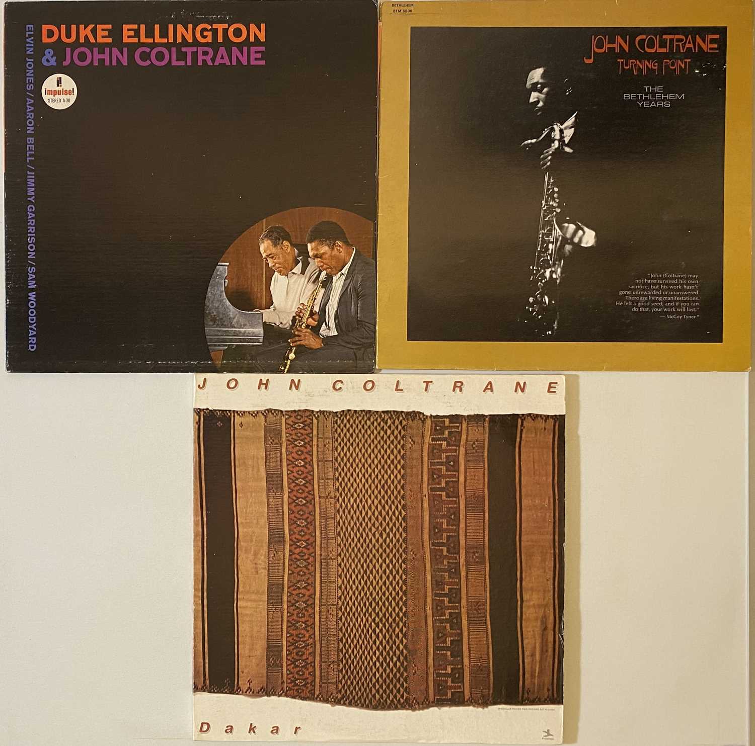 Lot 43 - JOHN COLTRANE/MILES DAVIS - LP COLLECTION