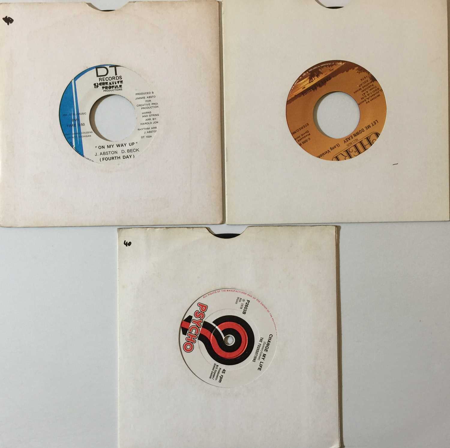 Lot 44 - 70s SOUL/DISCO 7" RARITIES.