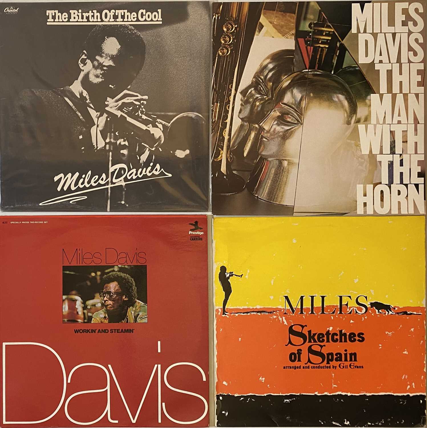 Lot 63 - MILES DAVIS - LP COLLECTION